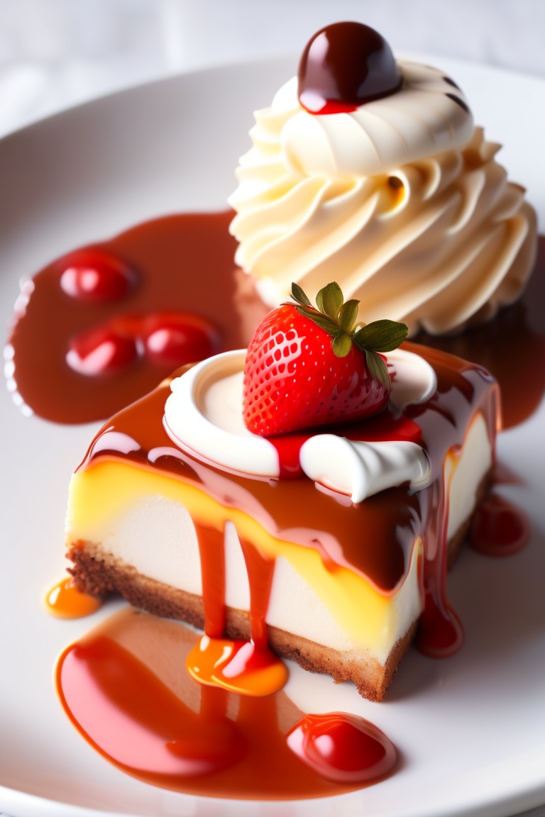 Lexica - /imagine prompt: A tempting banana split dessert, with one ...