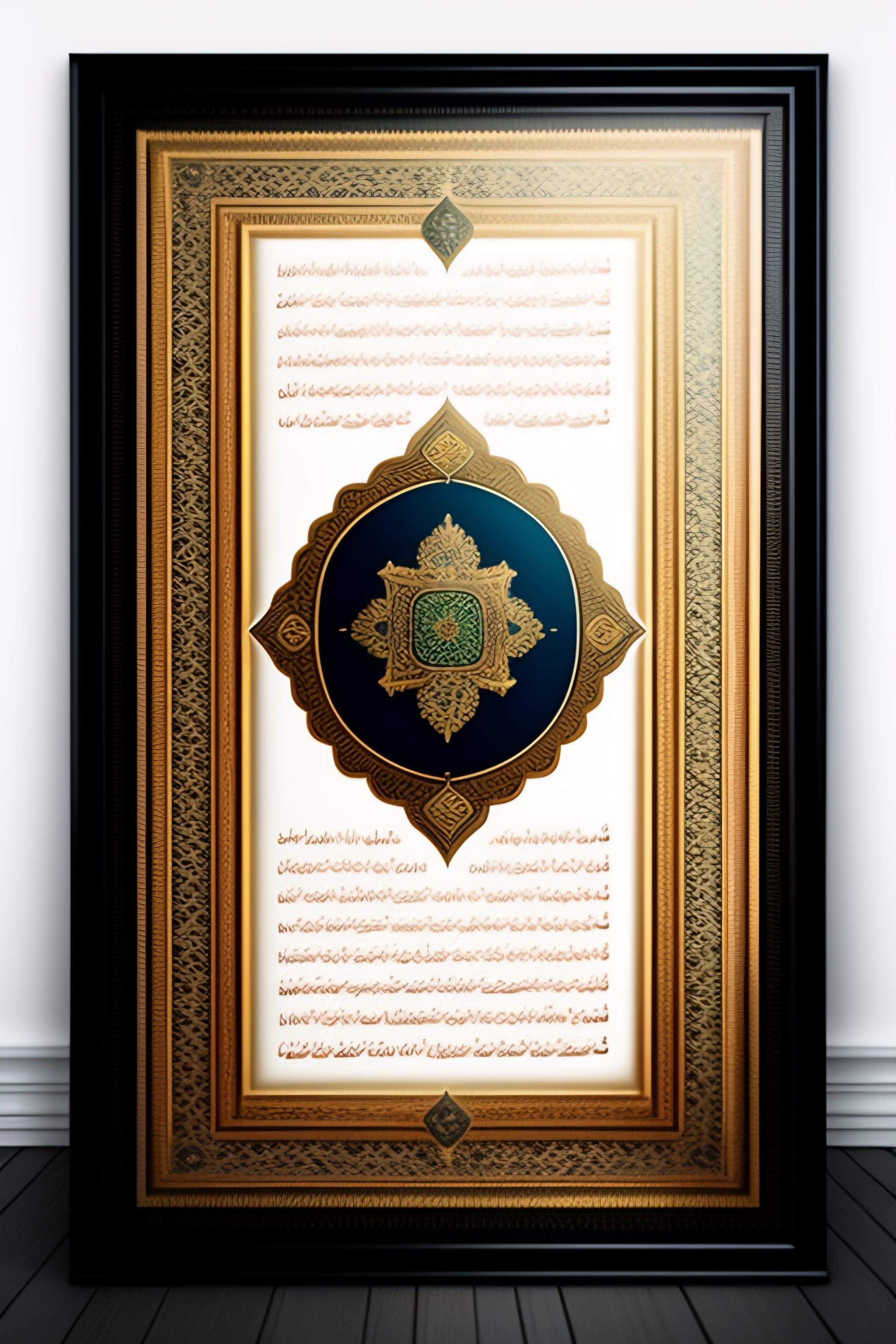 Lexica - Banner of quran on white background