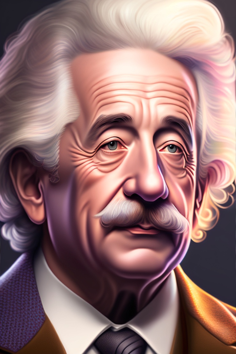 Lexica - Albert einstein portraits, realistic, 4k, 16:9
