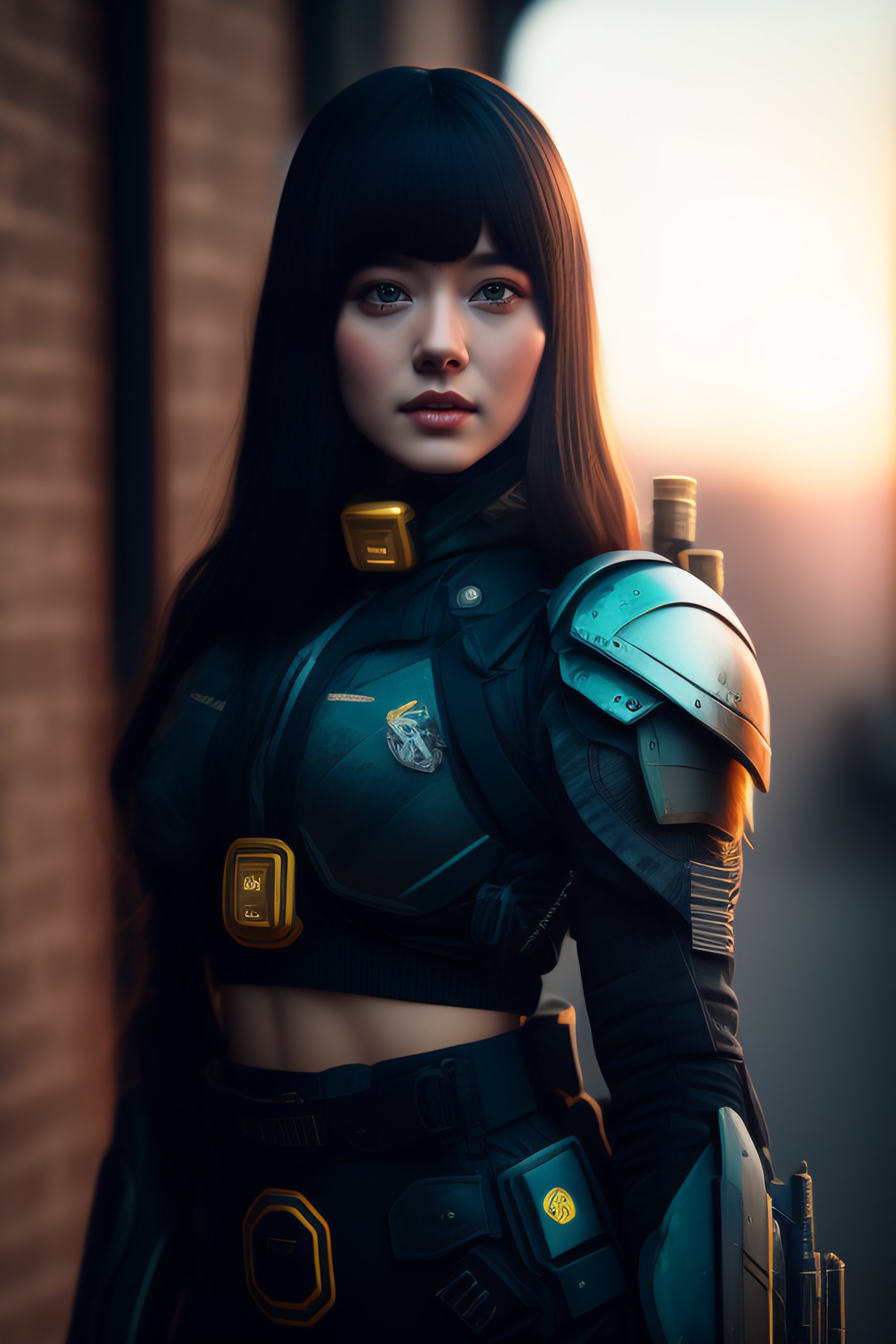 Lexica - Photoreal, cosplay, Cosplayer, cyber punk, Kanna Hashimoto ...