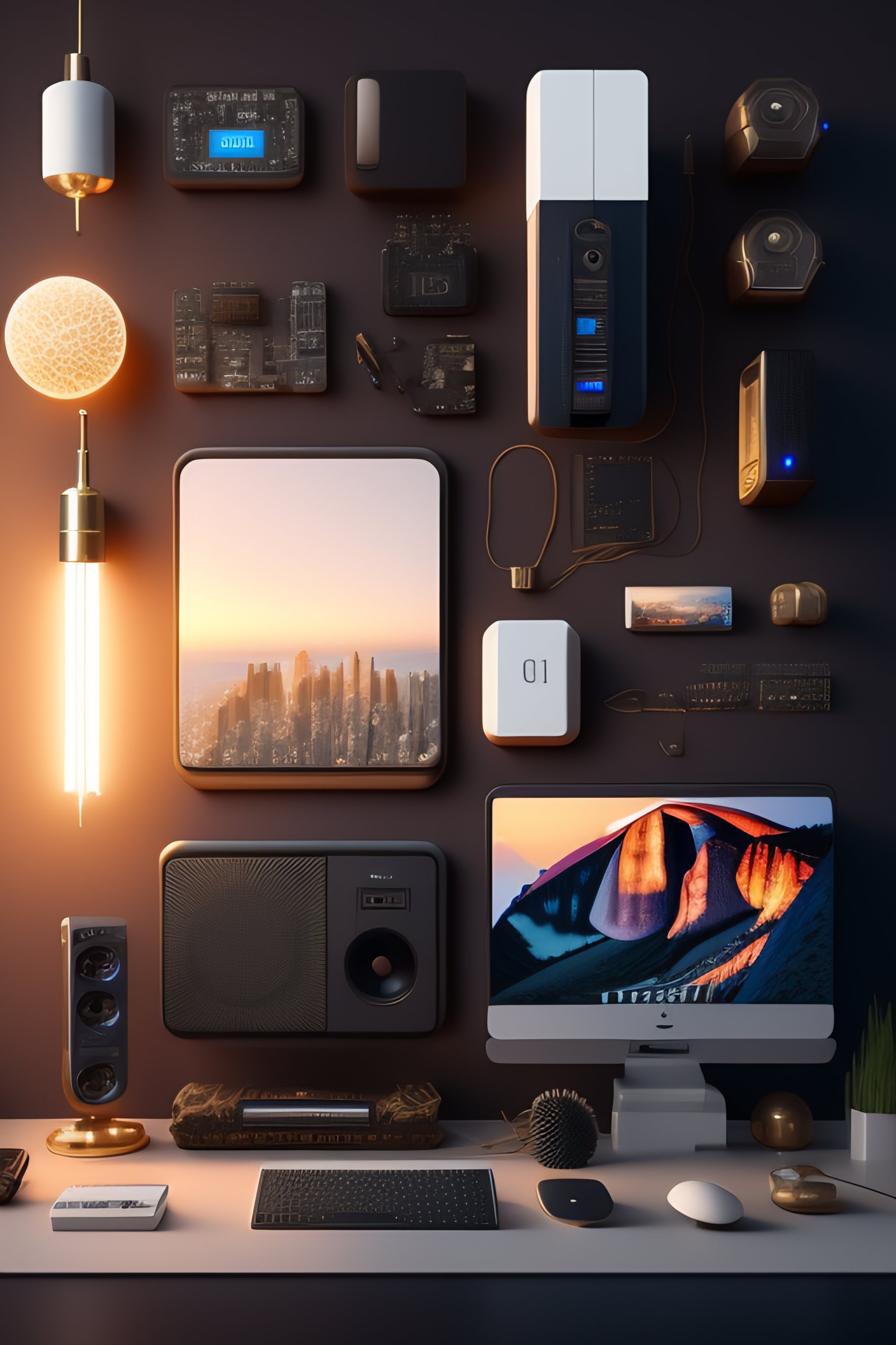 Lexica - Desktop computer, Knolling, Knolling layout, Deconstruction ...