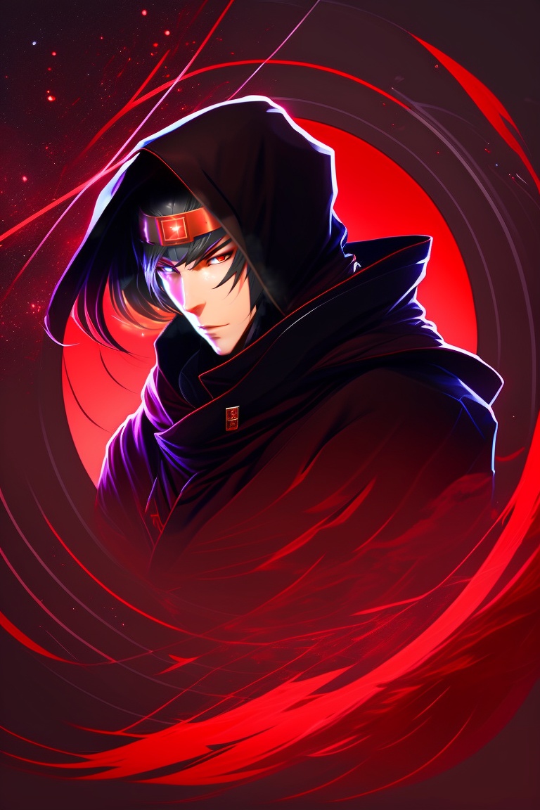 Lexica - Dancing Itachi Uchiha, eternal Mangekyo Sharingan, cinematic ...