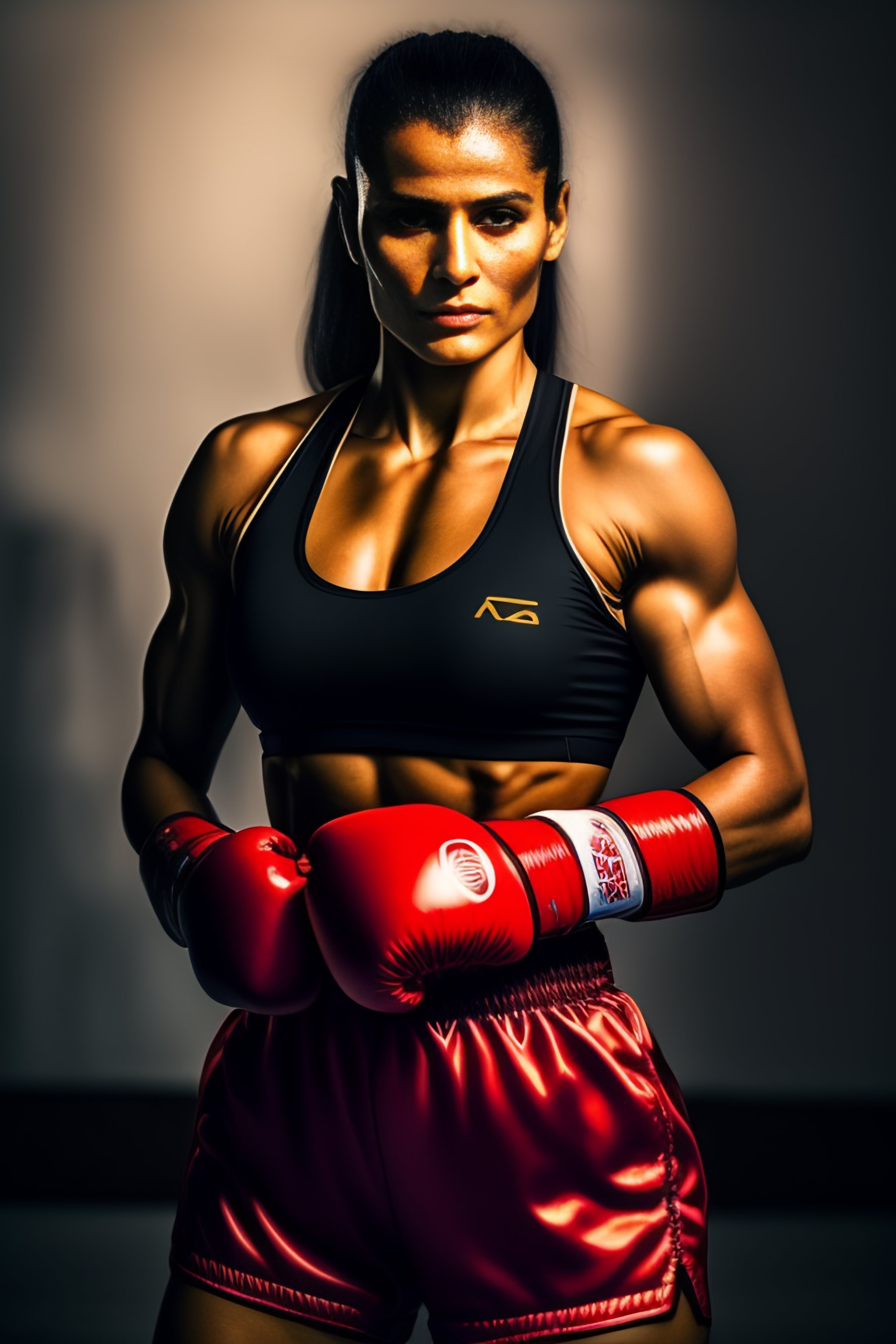 Lexica - A Romanian woman boxing fighter