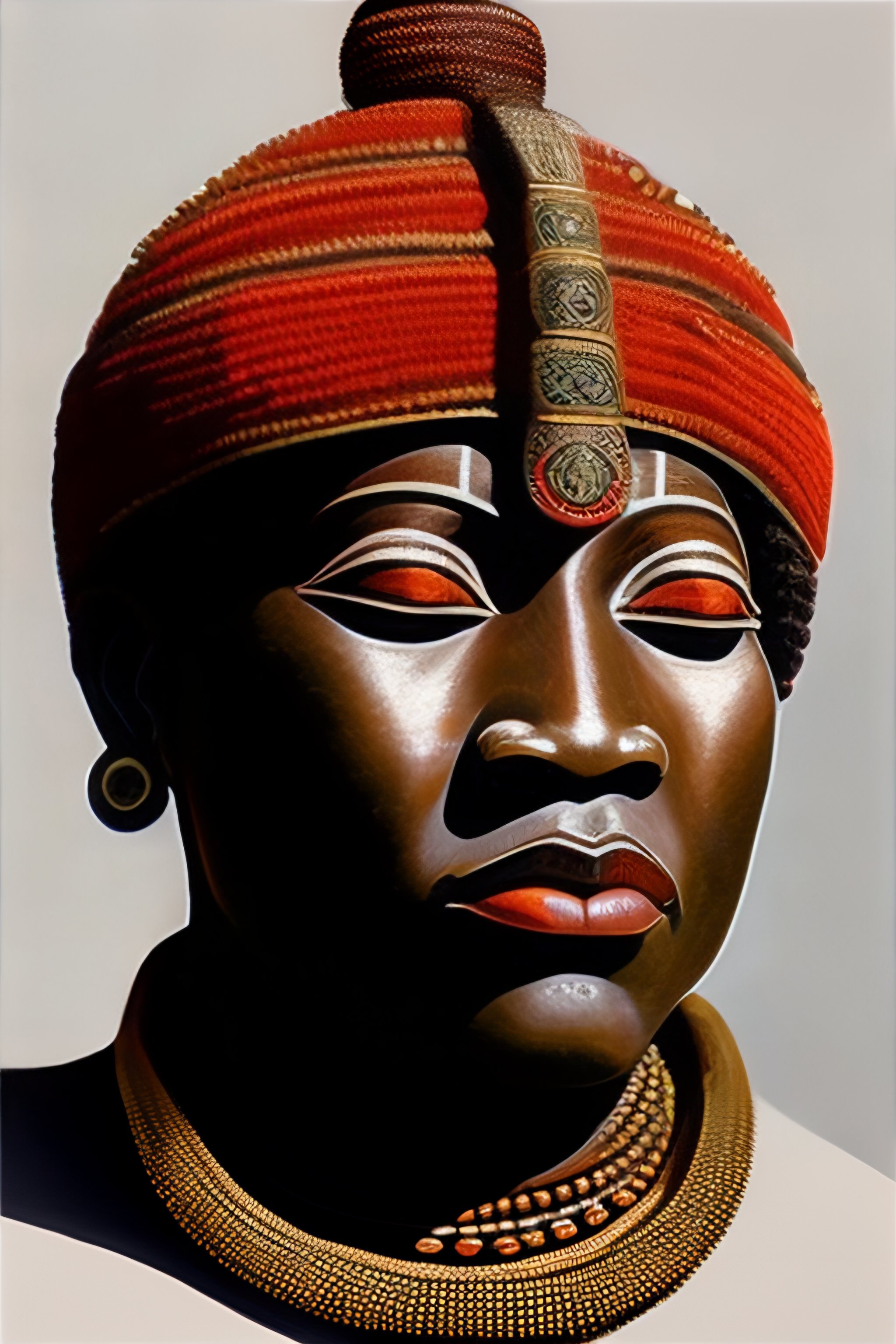 Lexica - Pencil ultradetailed sketch of the necromancer Benin ...