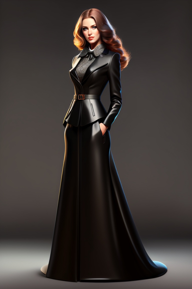 Lexica - Highly detailed of Beautiful female in black spy suit , full ...