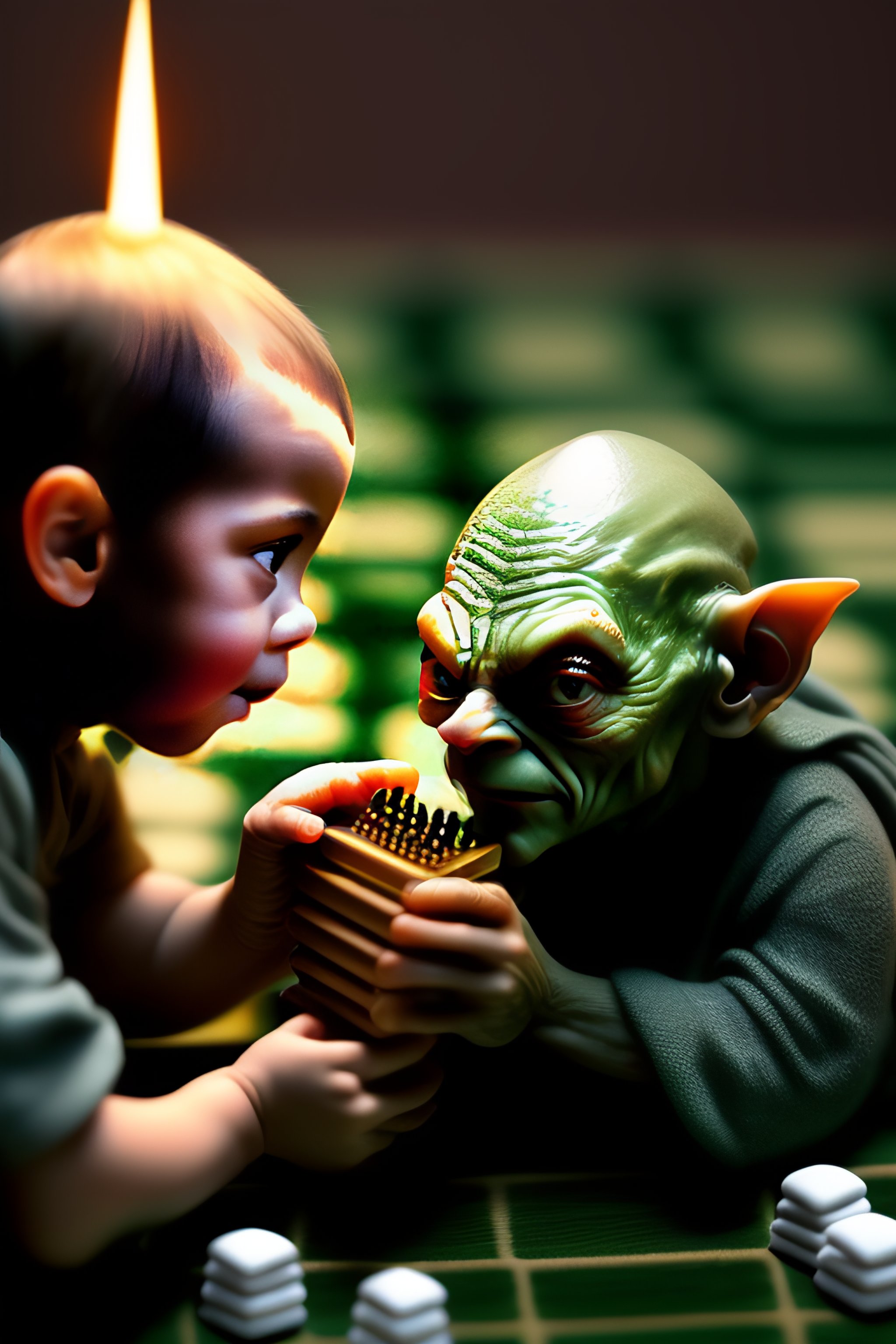 Lexica - Playing neo chess with gollum