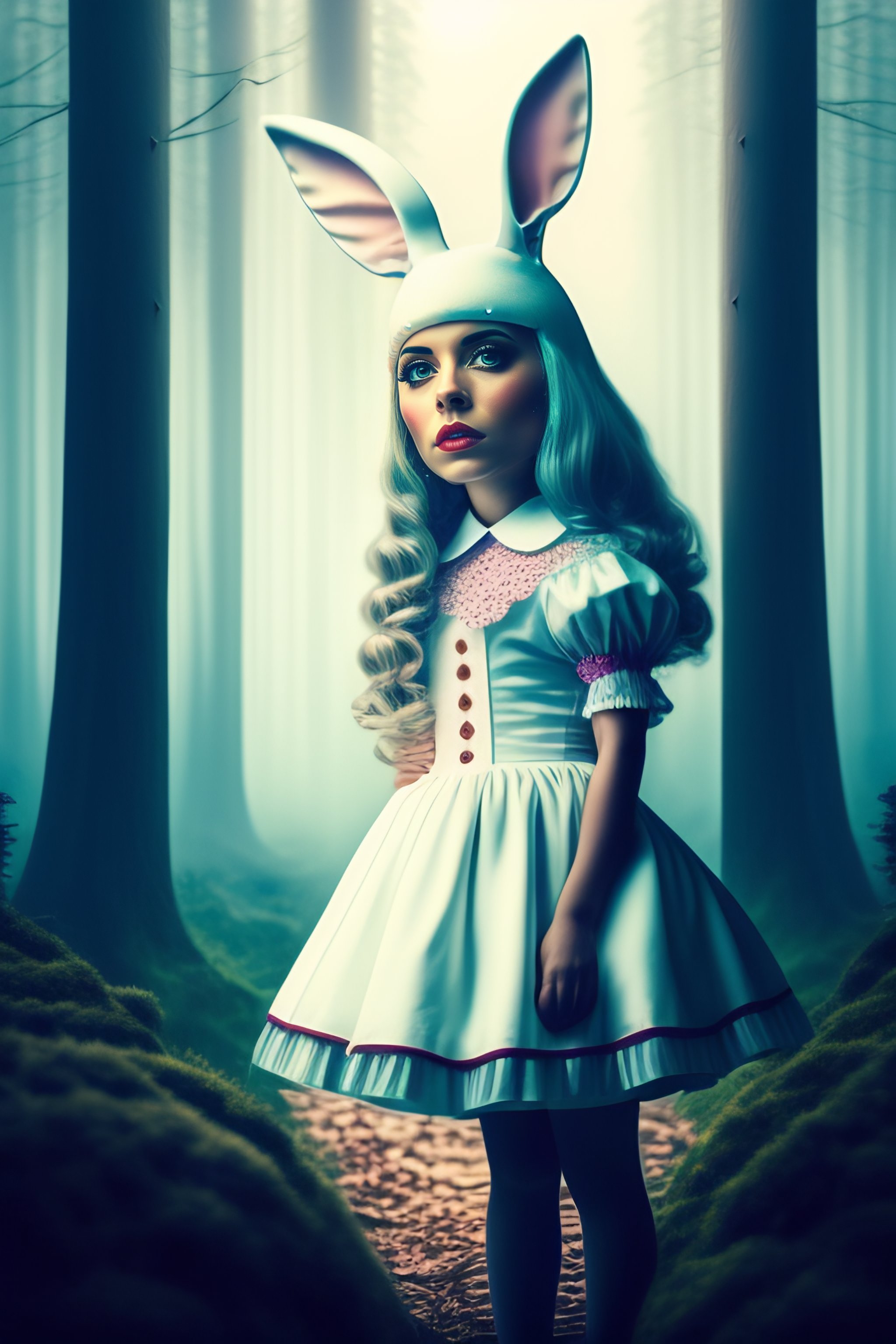Lexica - Melanie martinez, alice in wonderland, horror, forest, fog ...