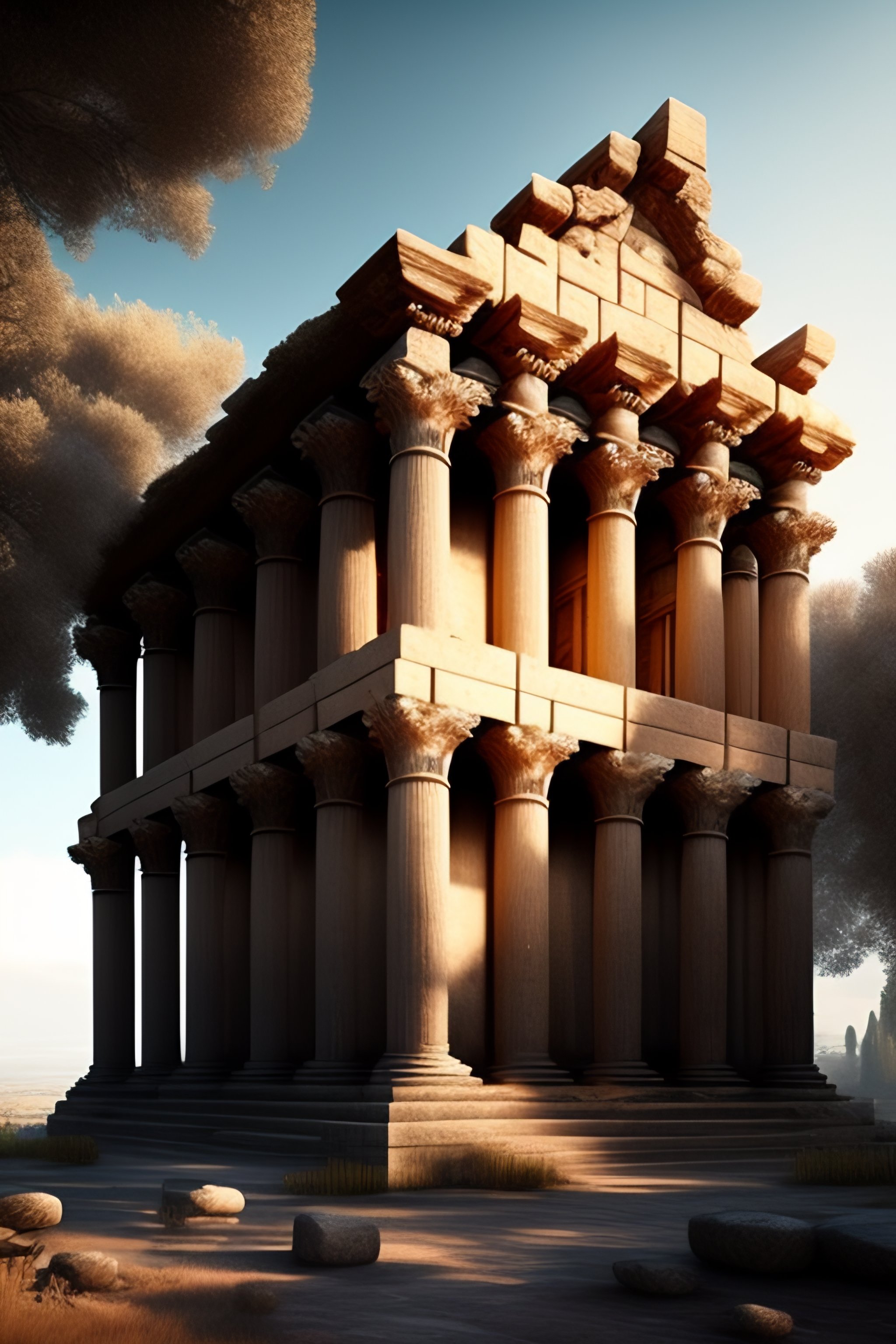 Lexica - The ancient temple in Jerusalem