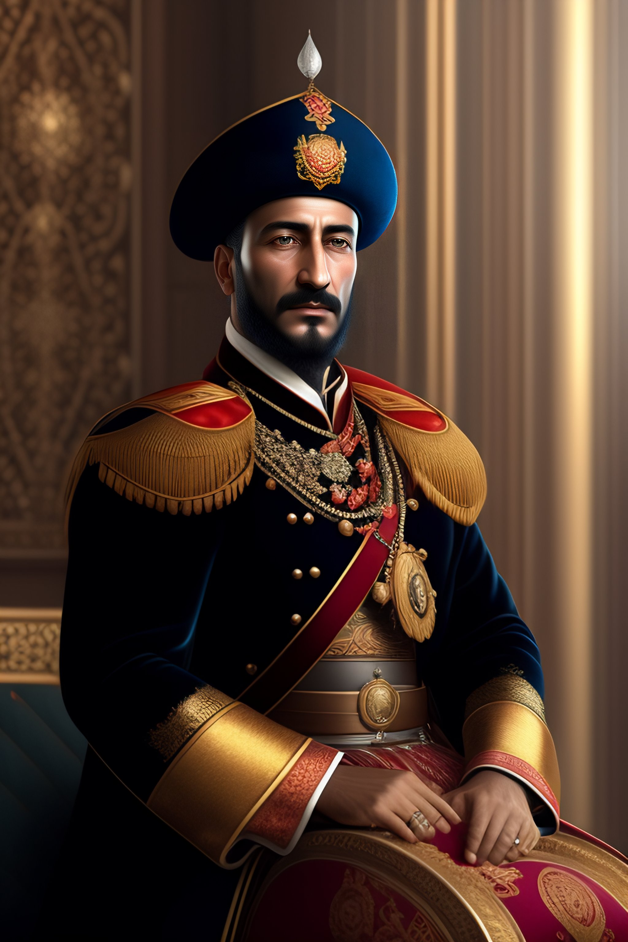 Lexica - An ottoman sultan, realistic