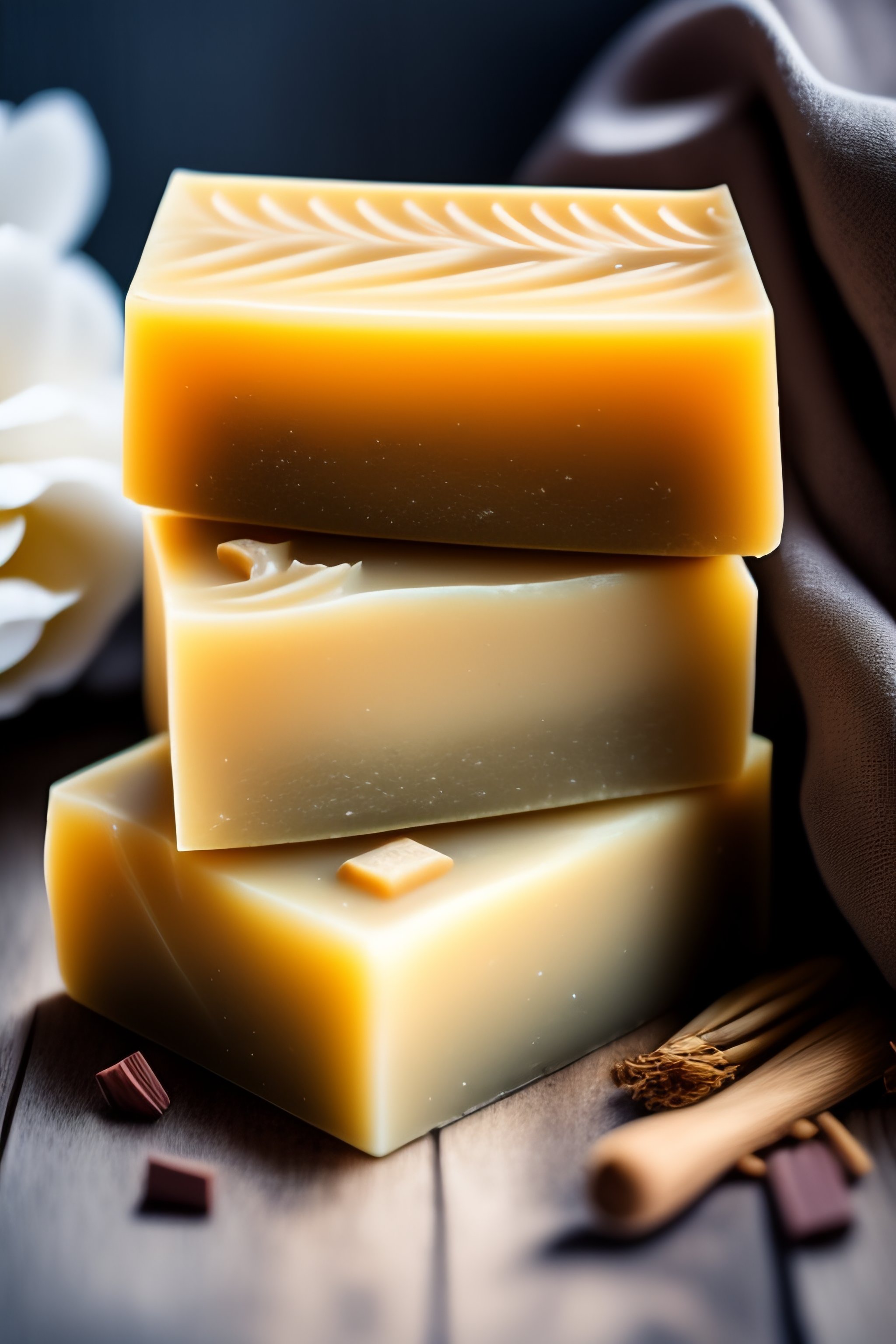 Lexica - Expensive handmade soap in eco packaging, craft, on a white ...