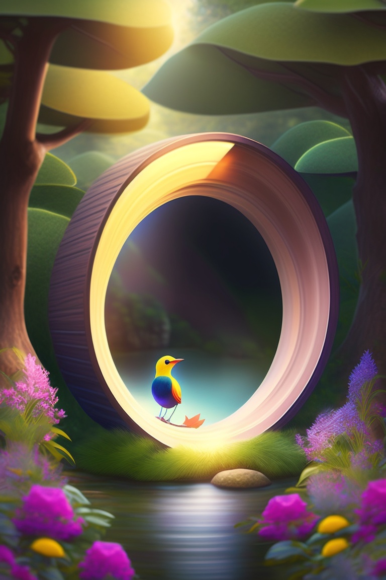 Lexica - One sunny morning, as the birds chirped merrily and the ...