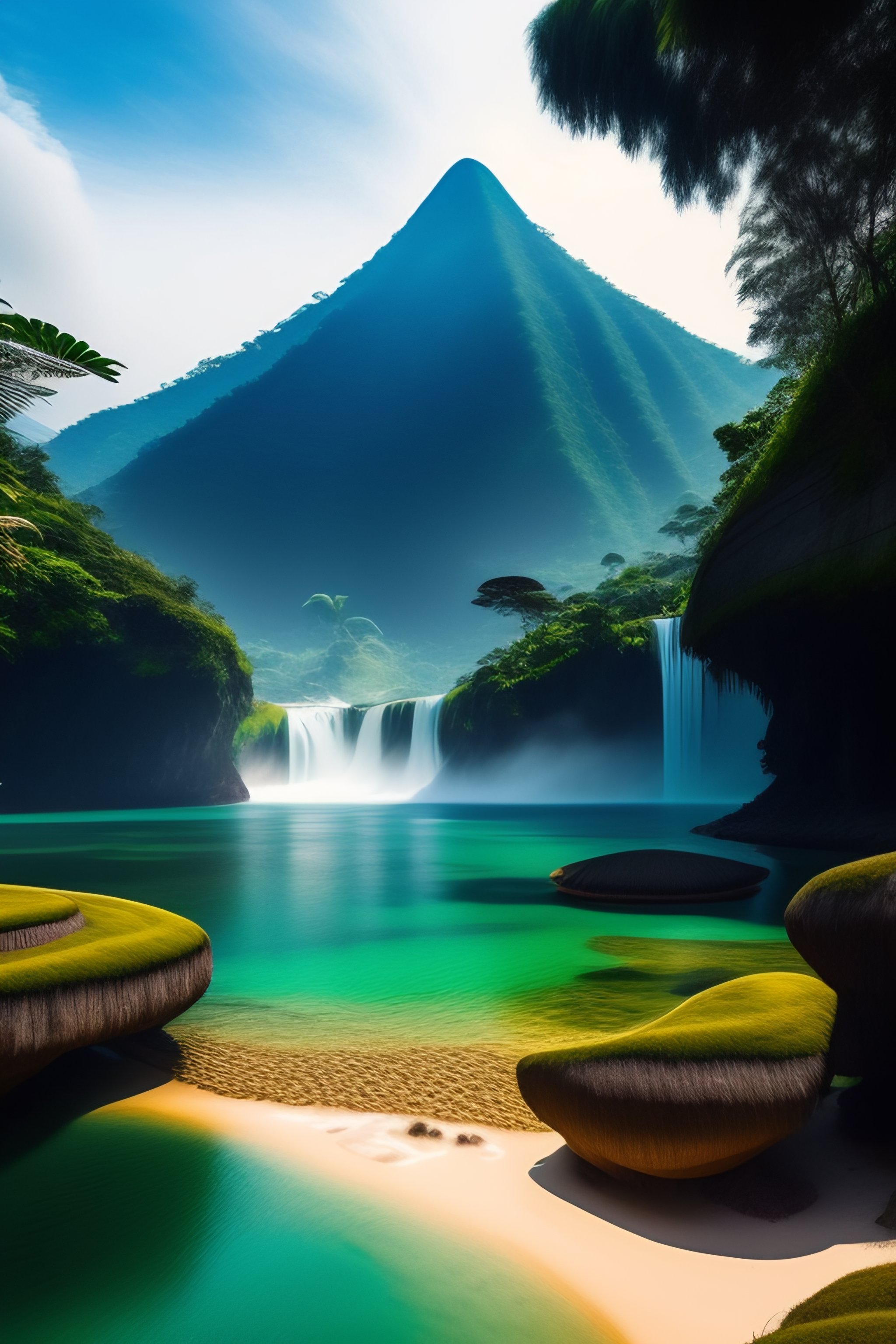 Lexica - Indonesia beautiful scenarios