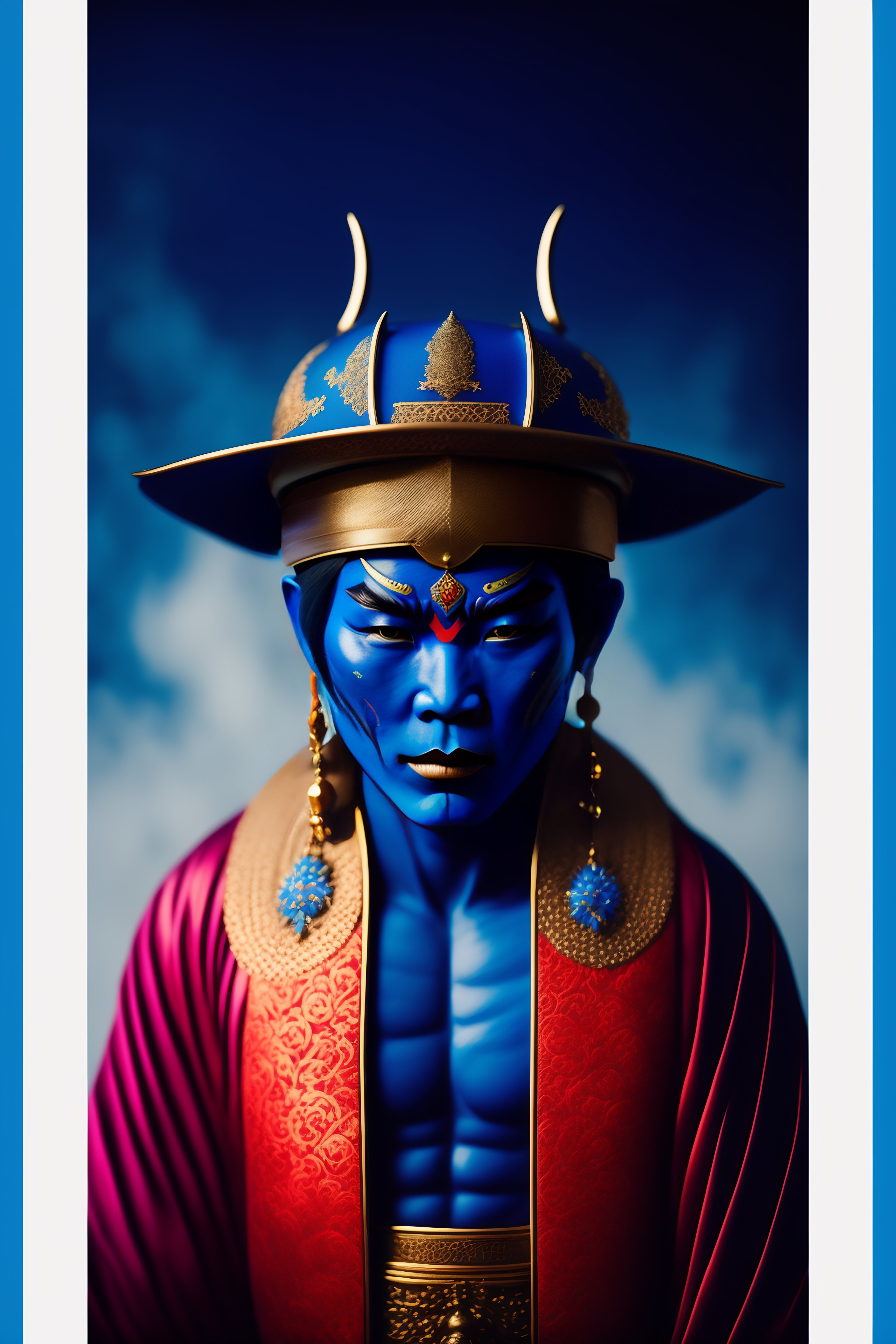 Lexica - Japanese blue demon