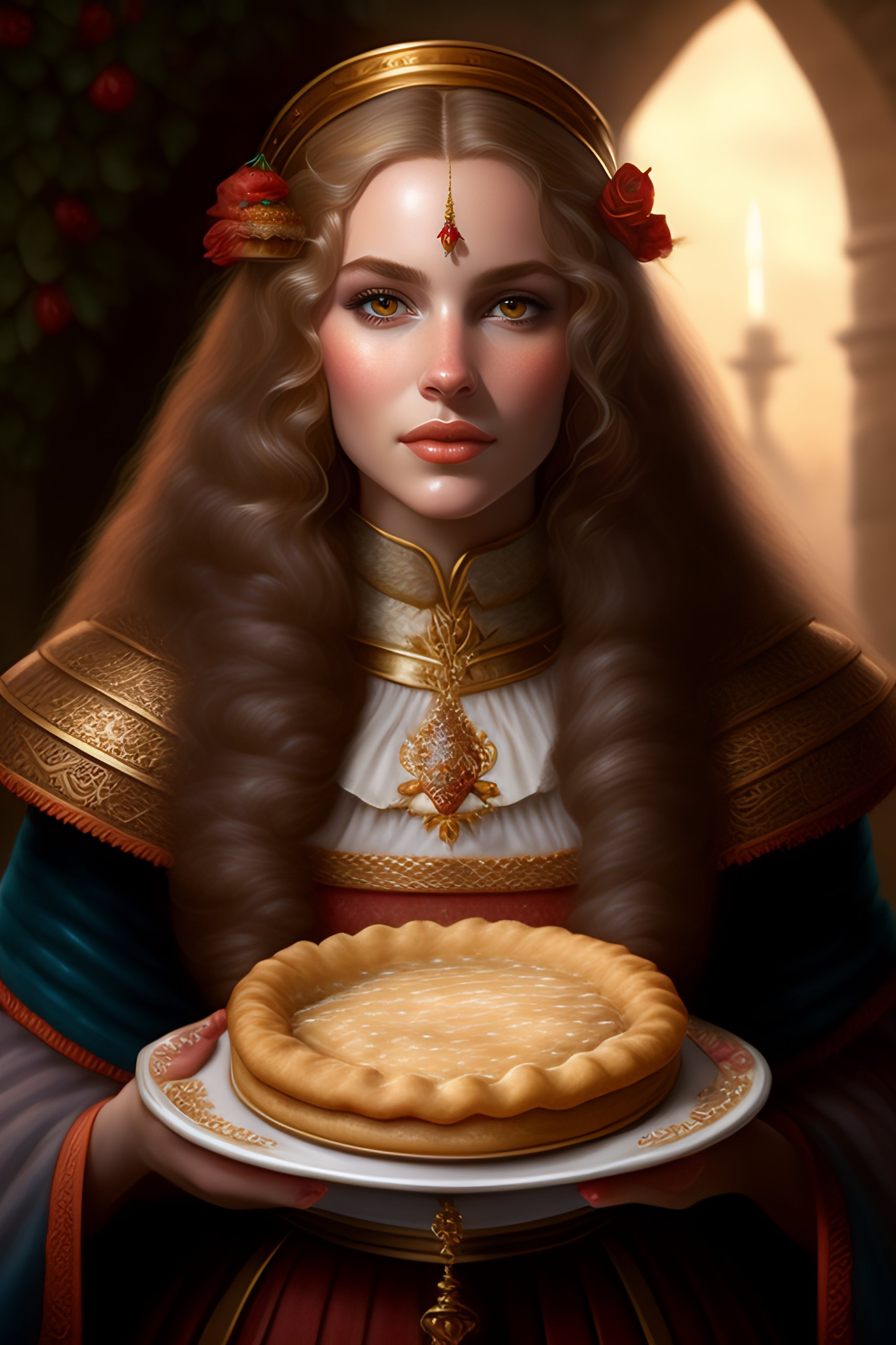 Lexica - Highly detailed closeup portrait of a fairytale medieval ...