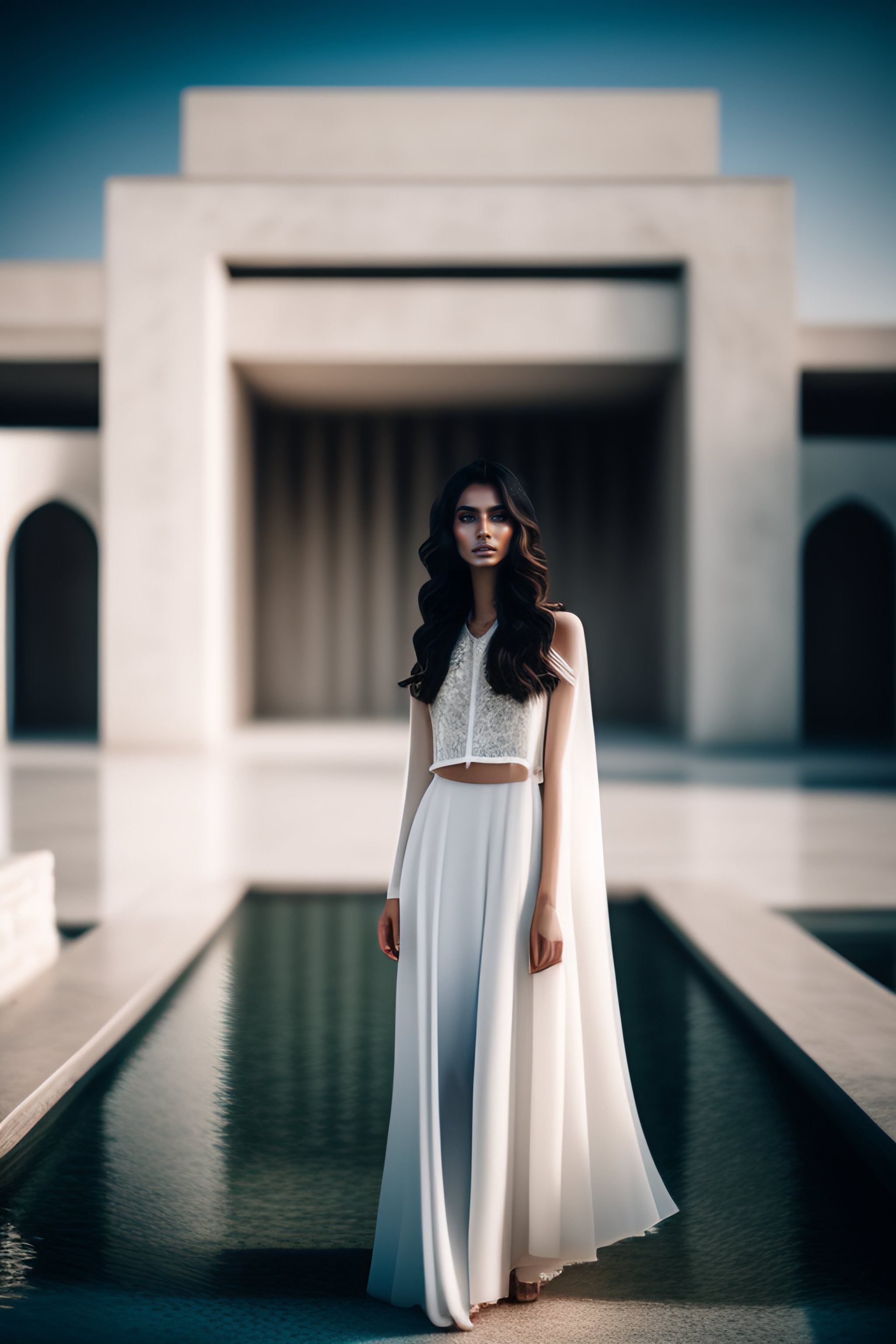 Lexica - Portrait of haute couture beautiful pakistani fashion model ...