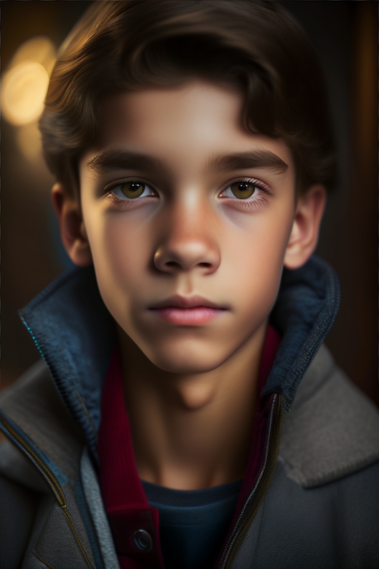 Lexica - Portrait photo of 15yo boy, photograph, highly detailled face ...