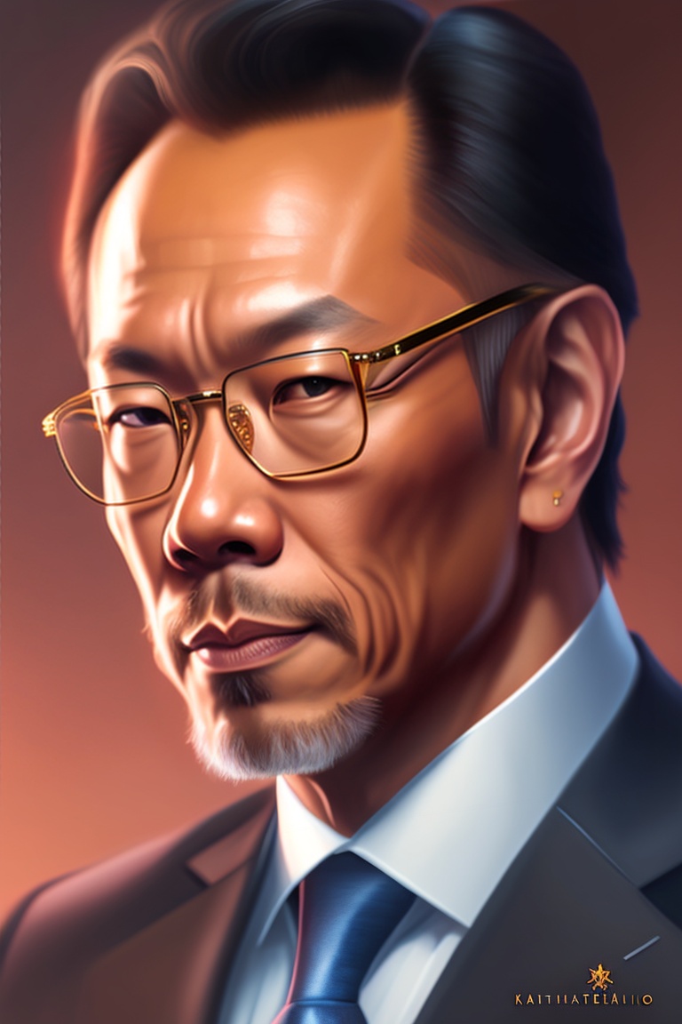 Lexica - Portrait of Malaysia Prime Minister Dato Seri Anwar Ibrahim ...