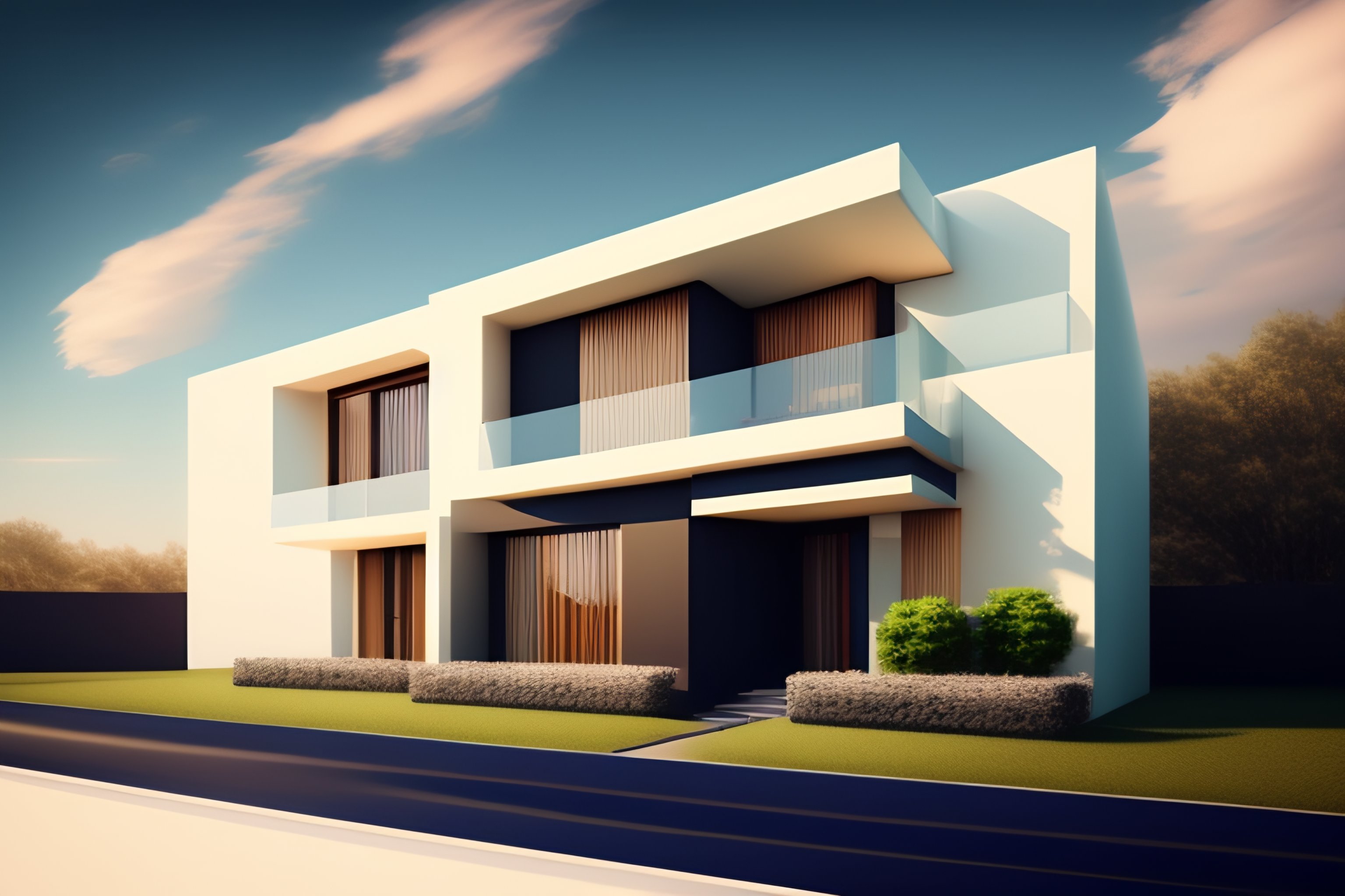 Lexica - Webpage background hero image for real estate company modern ...