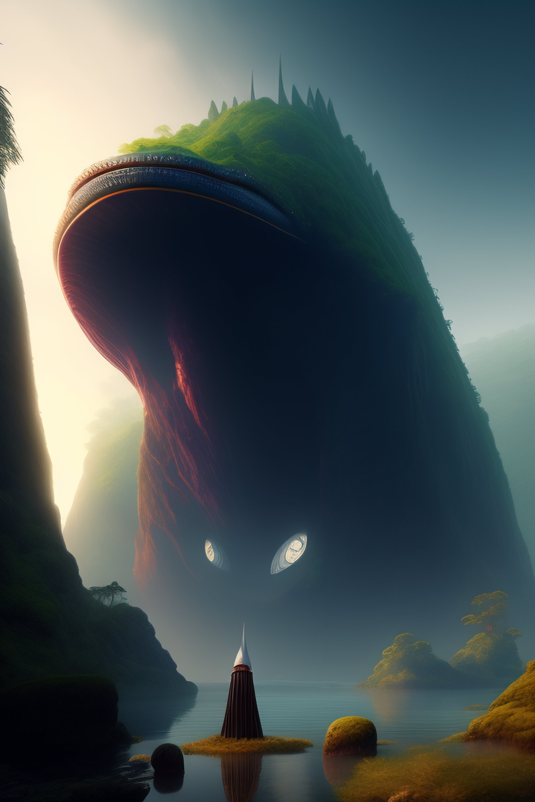 Lexica - A giant albino monster with only one cyclopean eye and the big ...