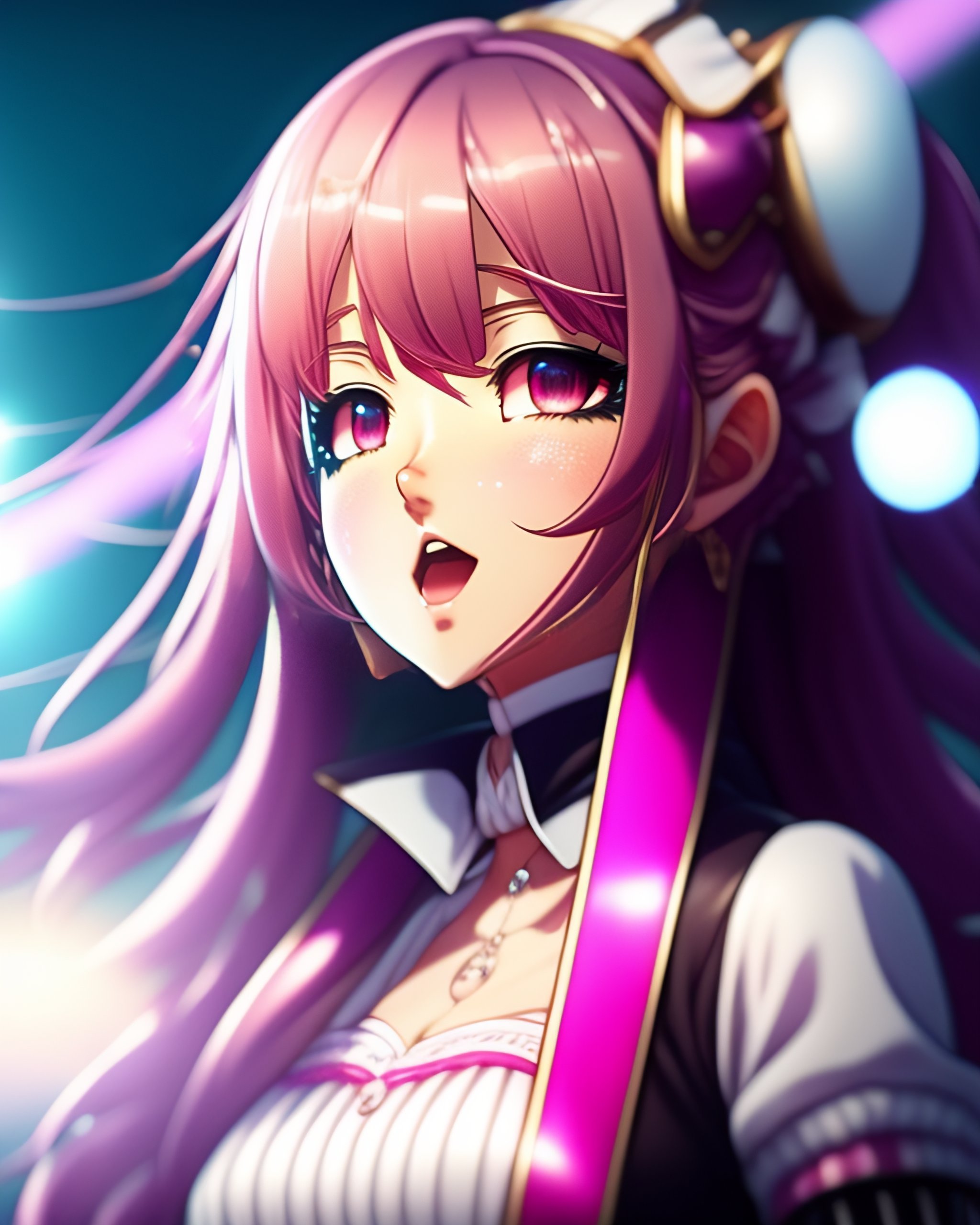 Lexica - Portrait of an anime character hyper realistic, Idol character ...
