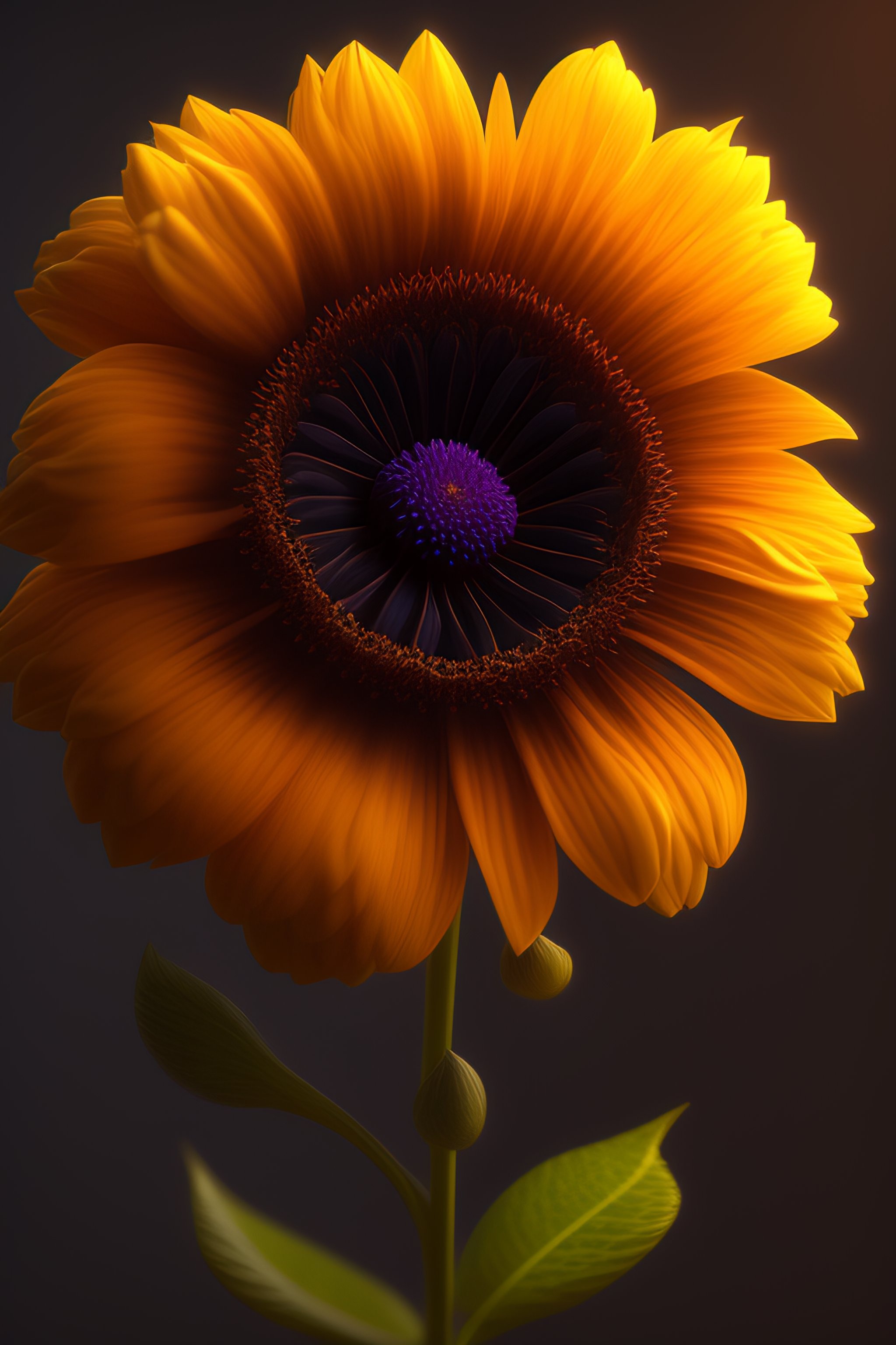 Lexica - Carnivorous flower with sharp teeth, Darkness, render ...