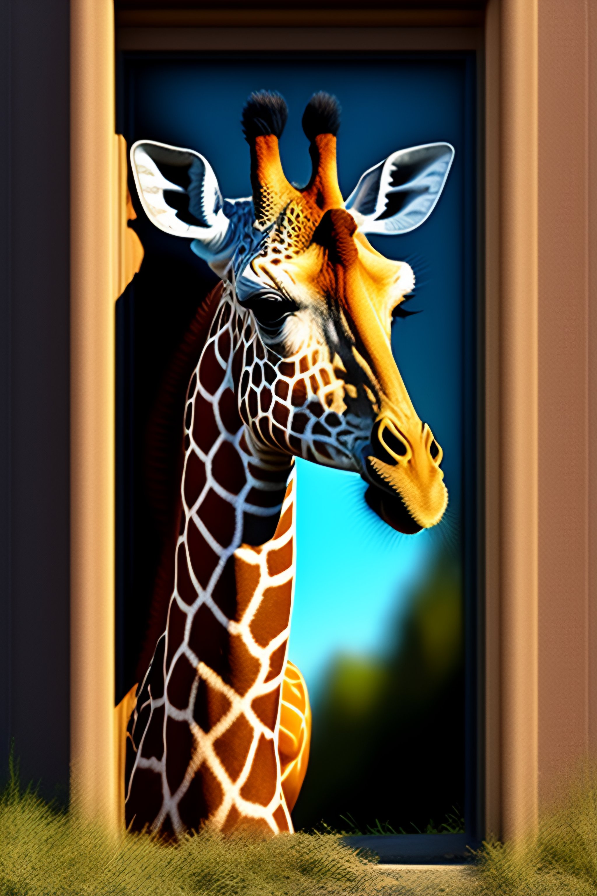 Lexica - Giraffe door