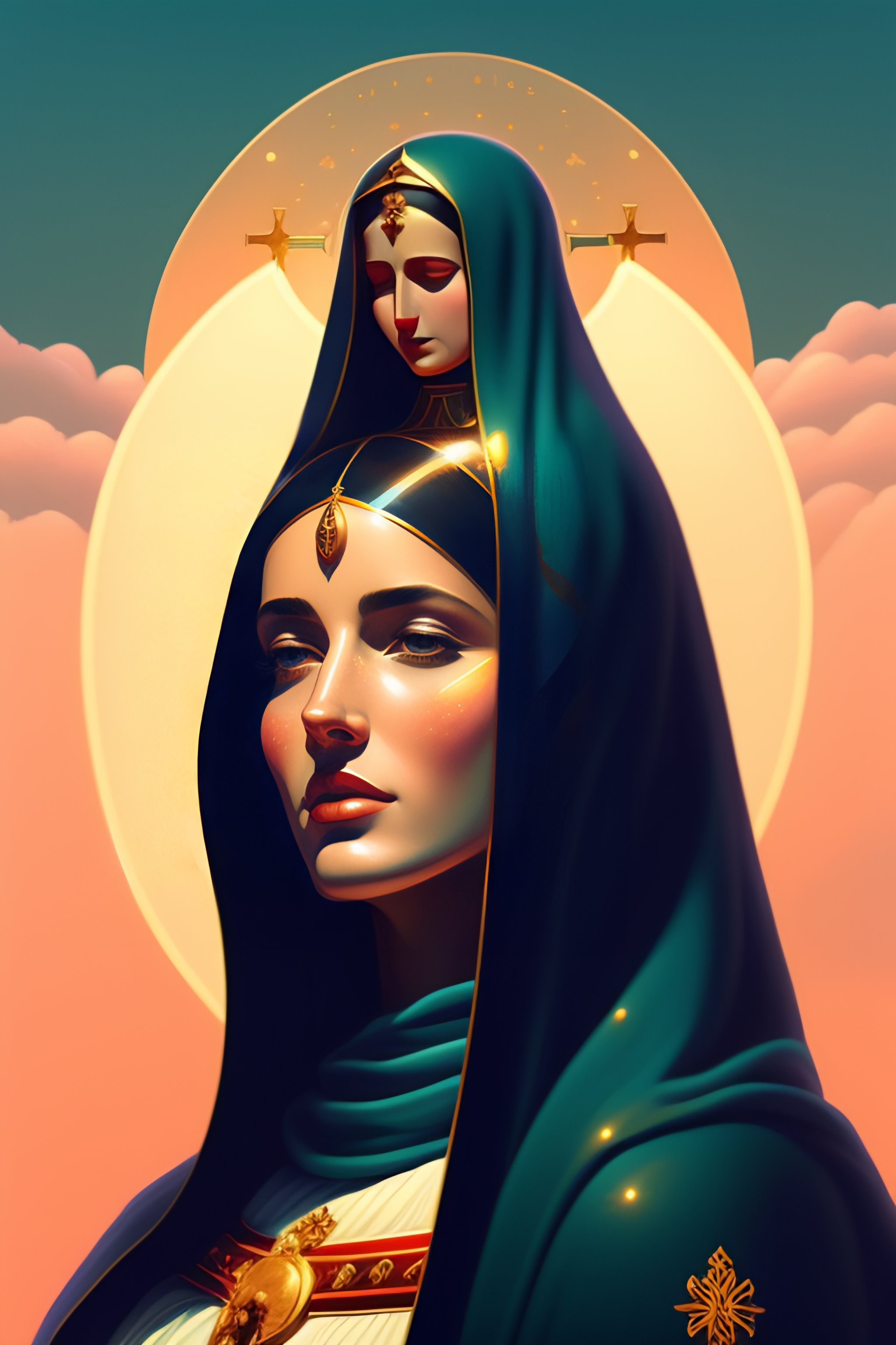 Lexica - By james gilleard, virgin mary , immaculate conception ...