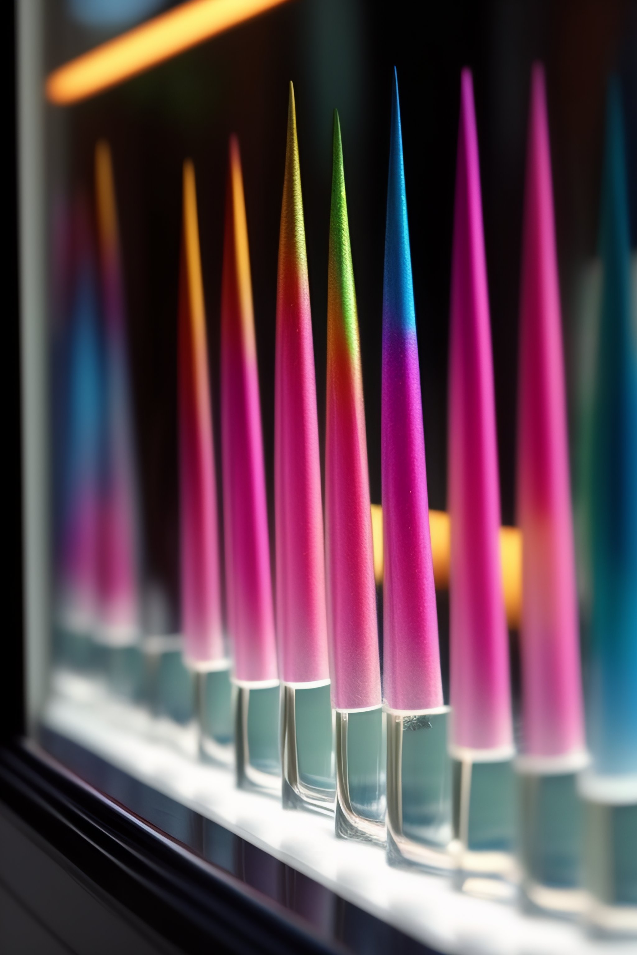 Lexica - Nails fingers hand Window display