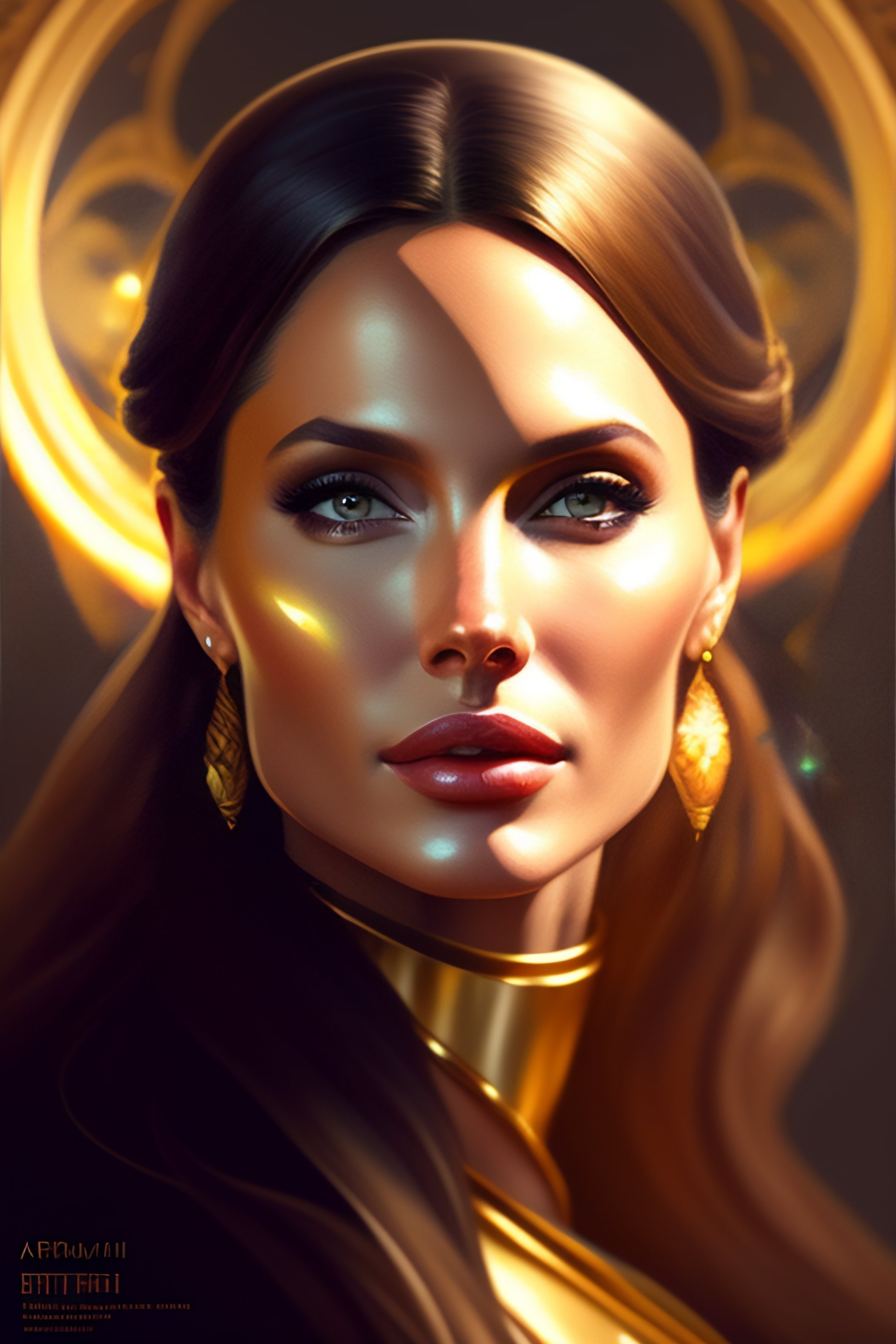 Lexica - Angelina jolie!!! Beautiful portrait of a gorgeous Princess ...