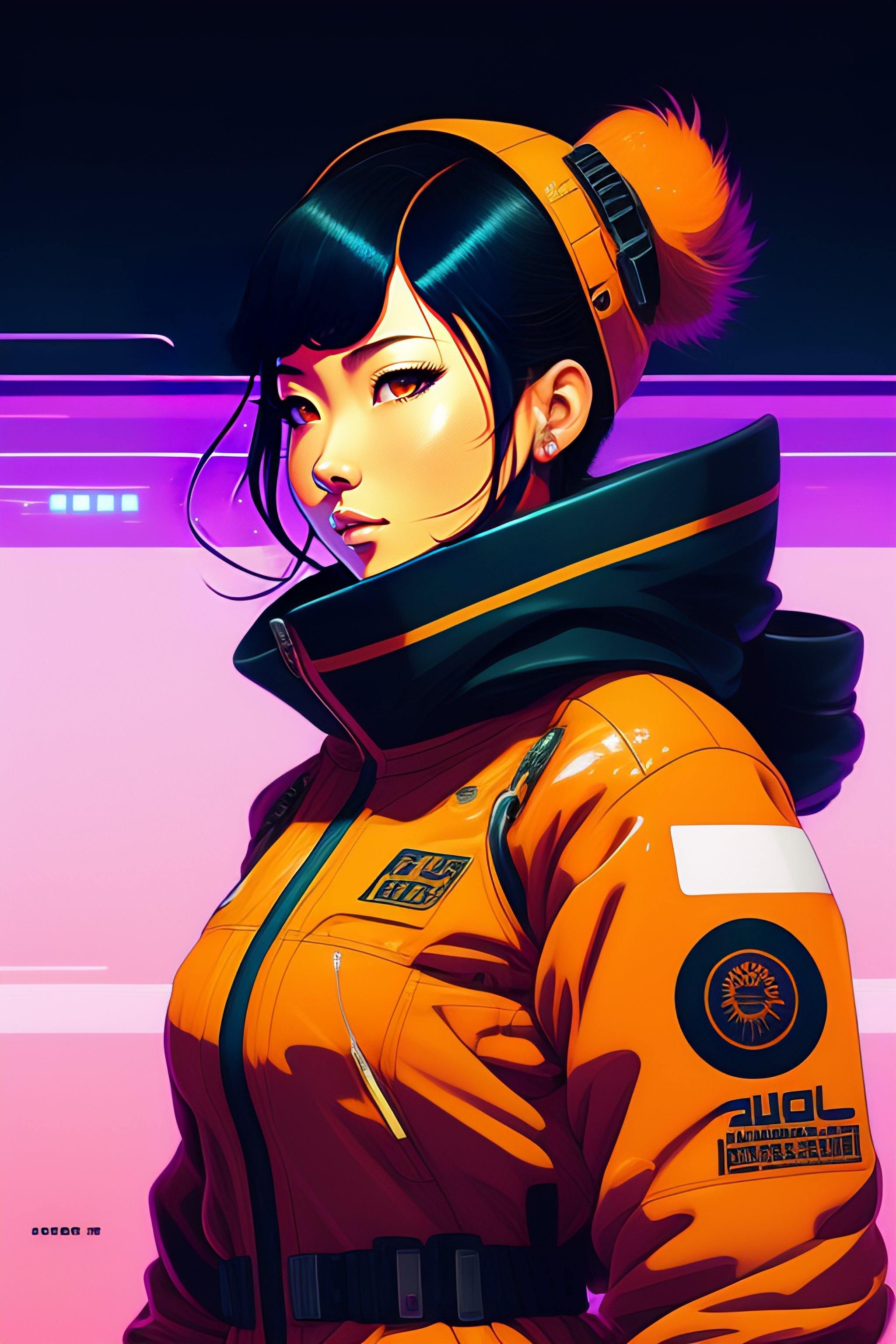 Lexica - Woman cyborg,style of Laurie Greasley, studio ghibli, akira ...