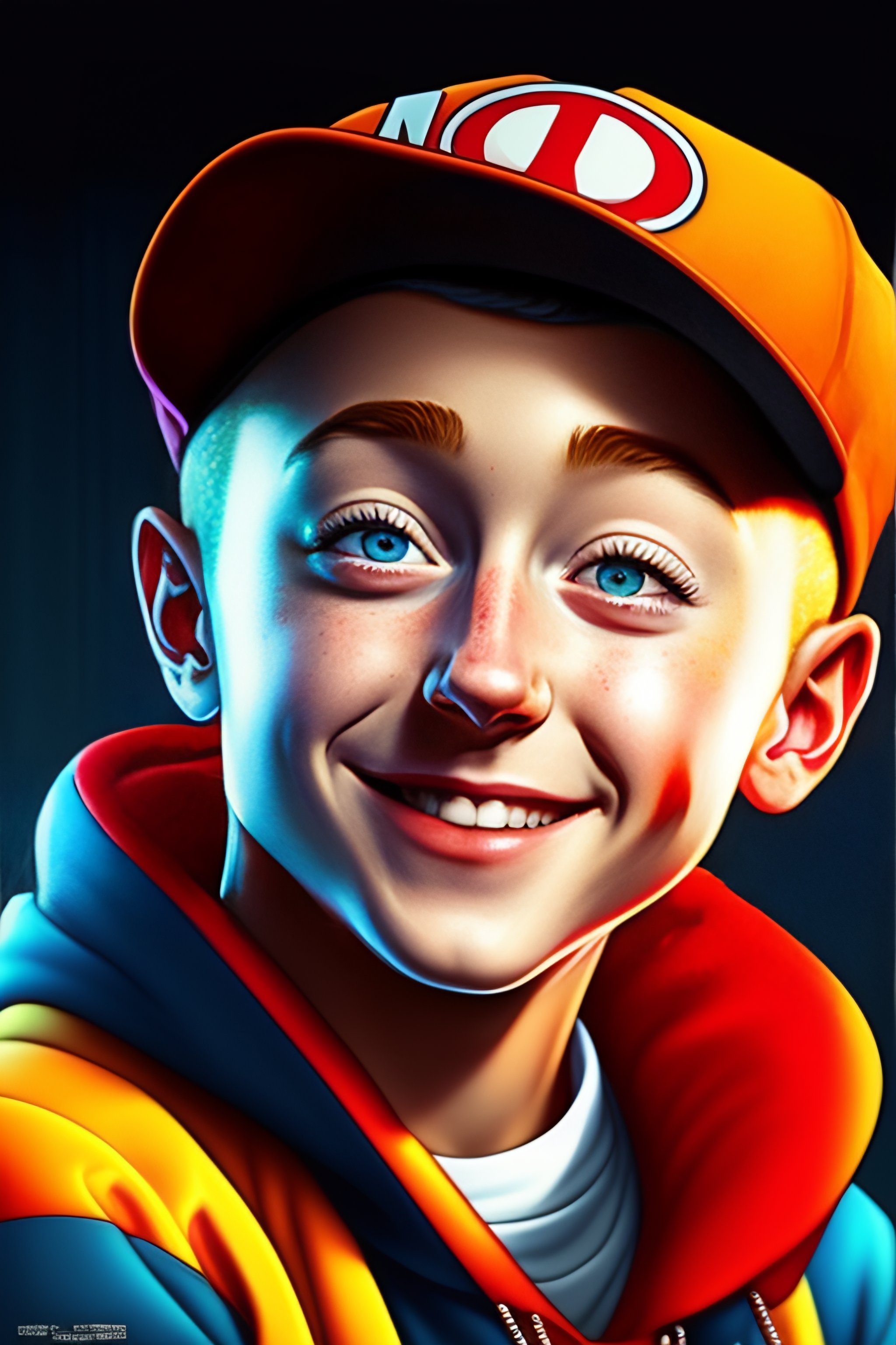 Lexica - "Mac Miller", Caucasian face, anime style, Akira Toriyama style