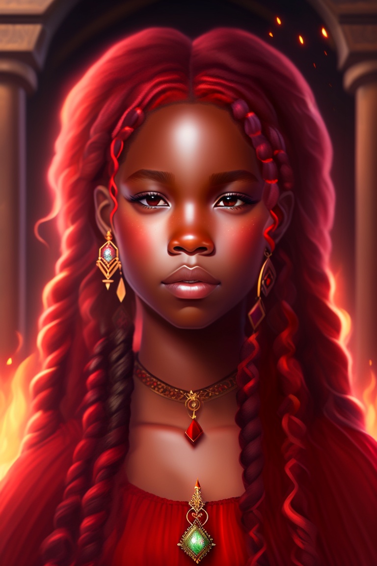 Lexica - Deeper into the mystical forest, Ruby stumbled upon a clearing ...