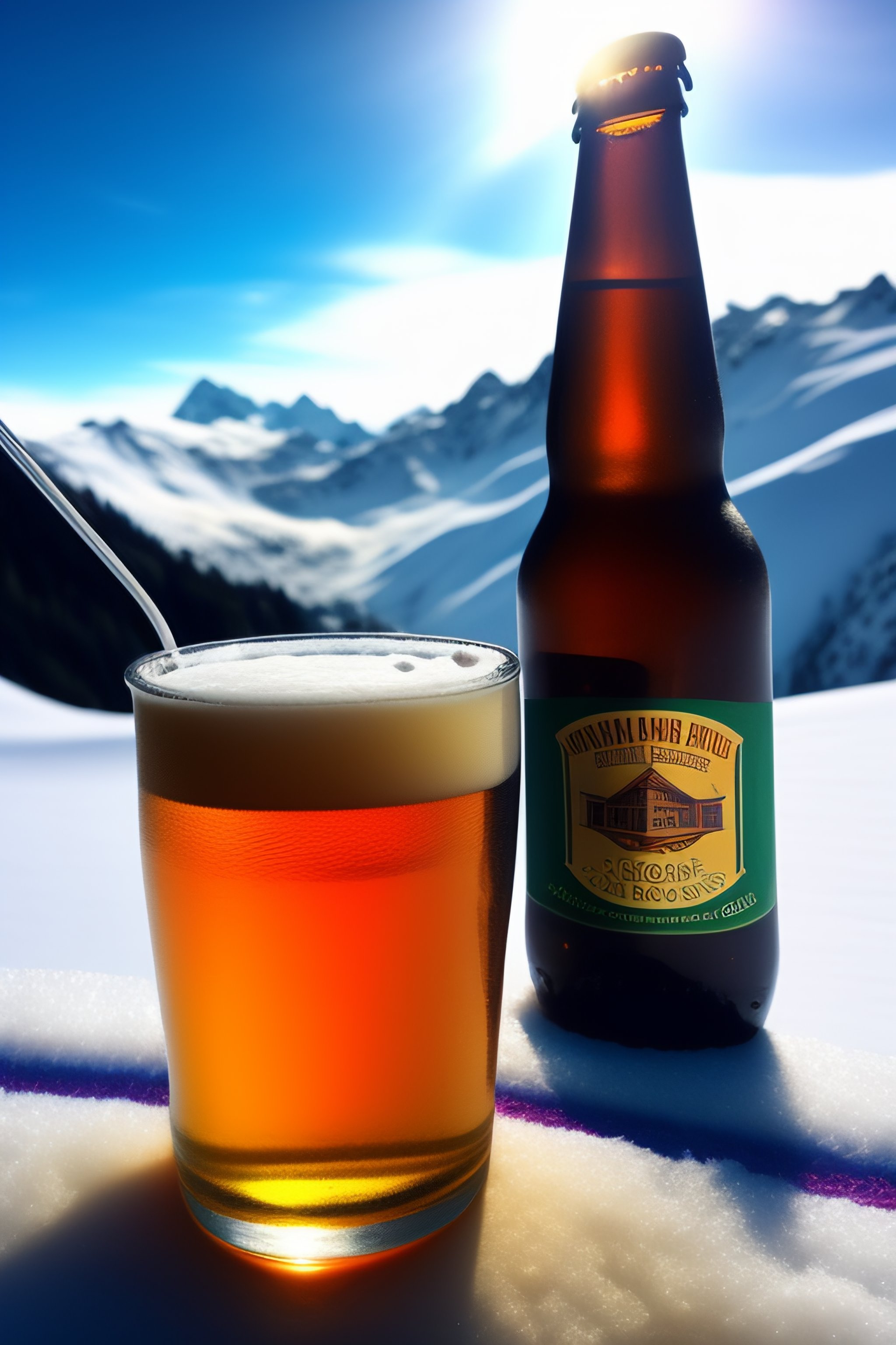 Lexica - Drinking beer in the alps