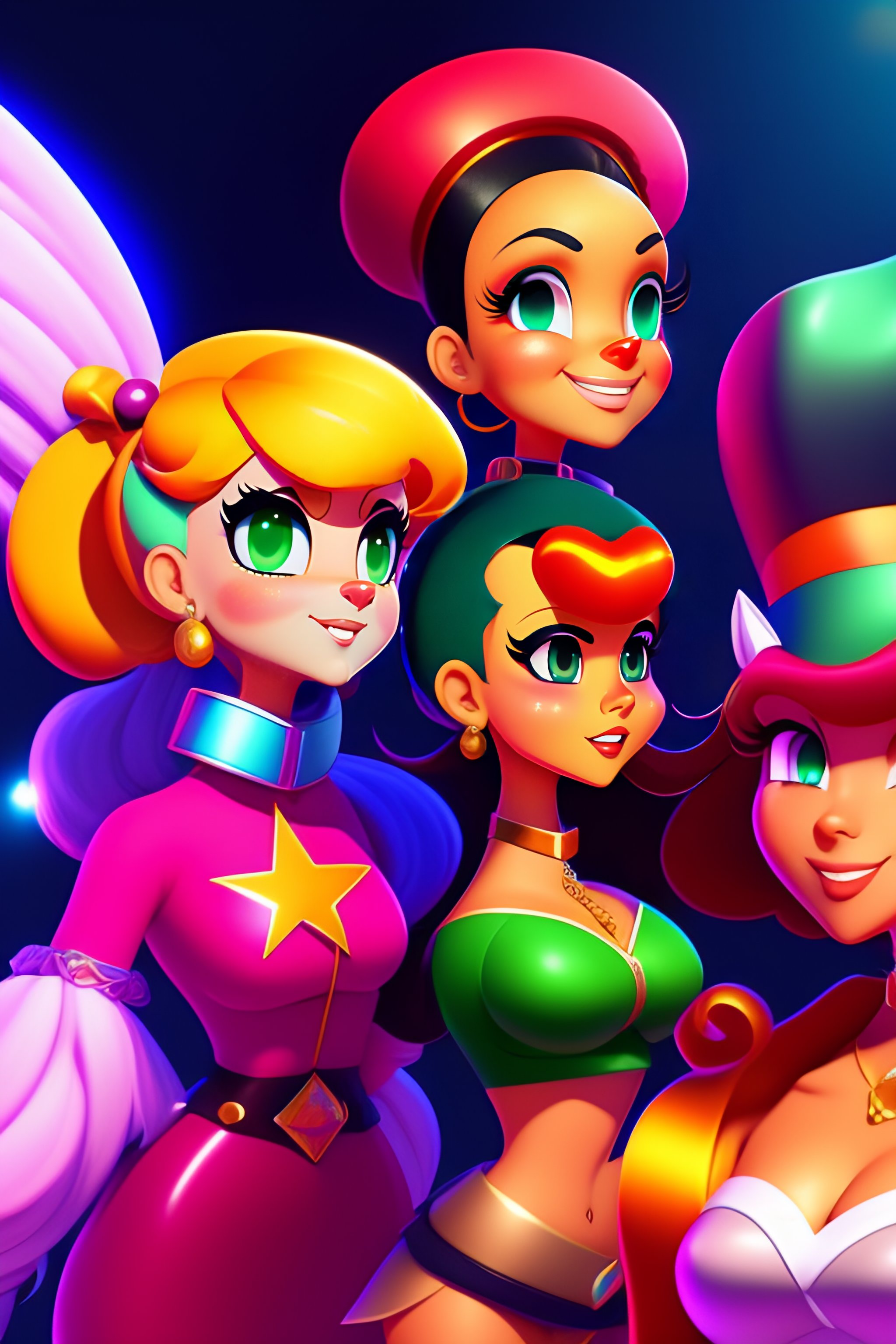 Lexica - The Powerpuff Girls animation