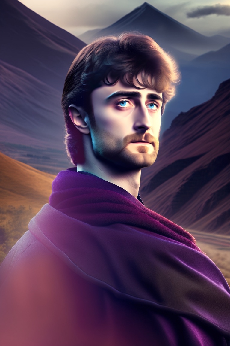 Lexica - Daniel radcliffe in lord of the rings, in 80s style dark ...