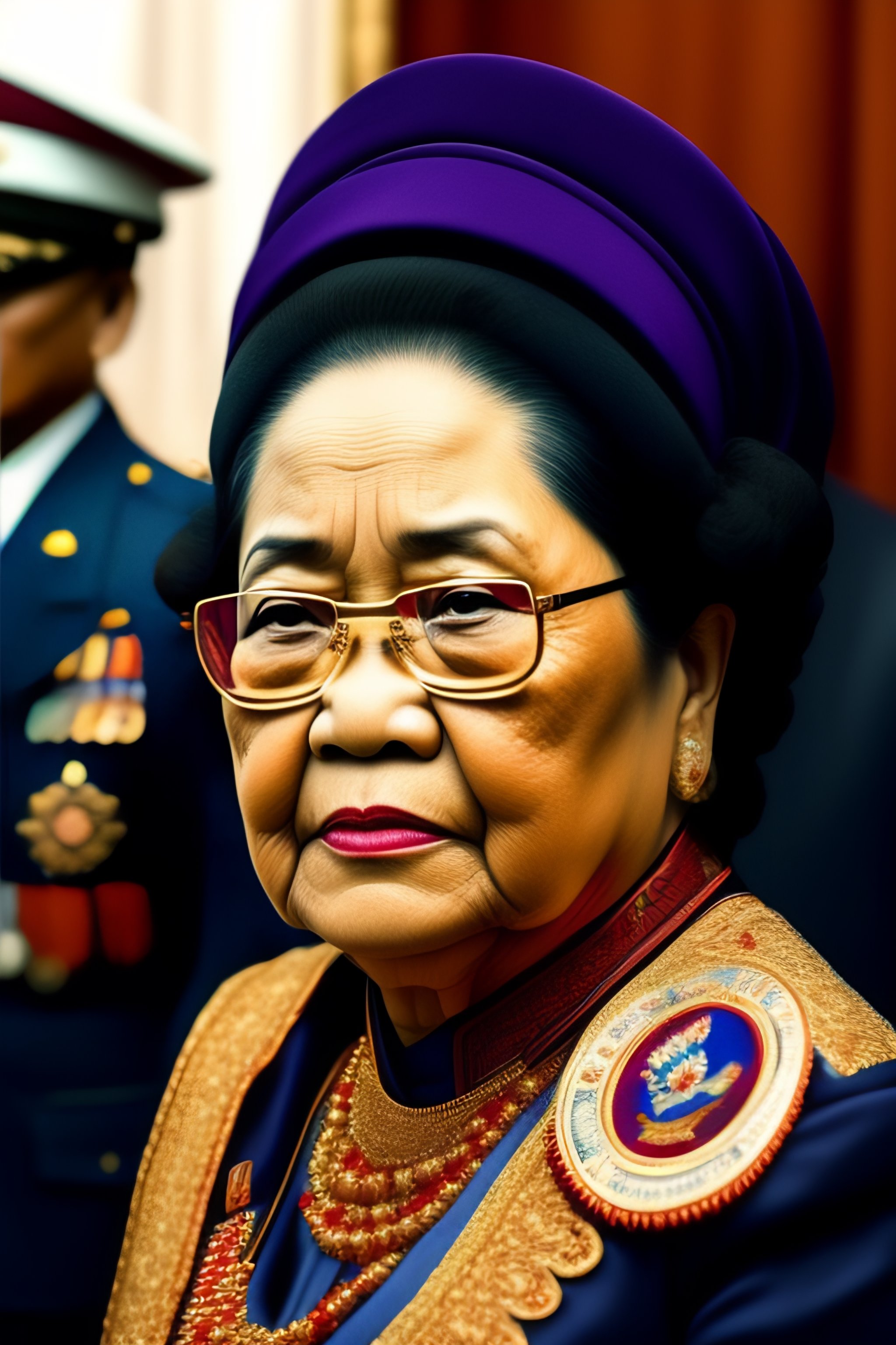 Lexica - Portrait of Megawati Soekarno Poetri depressed Russian ...