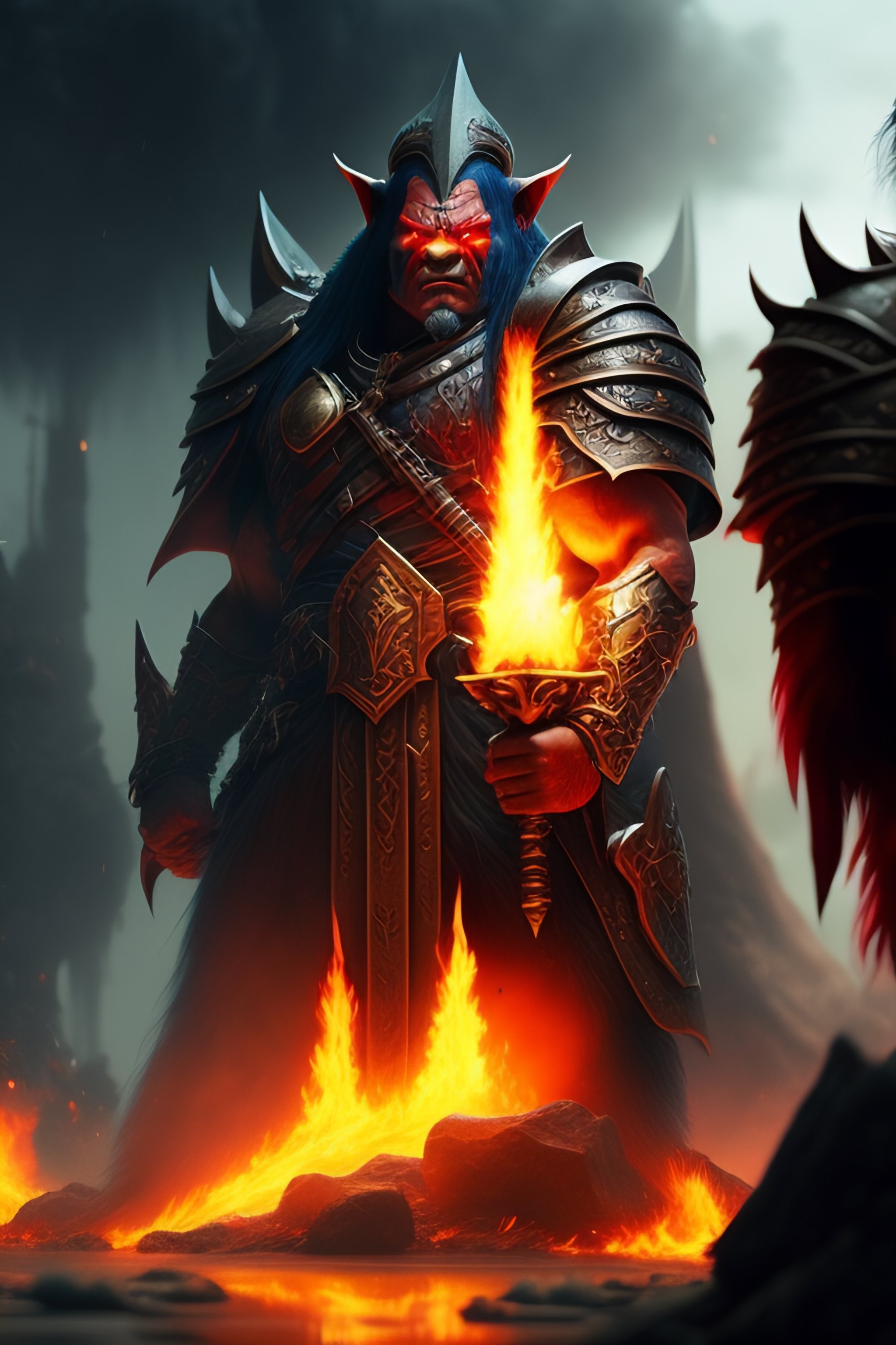 Lexica - Orcs on fire
