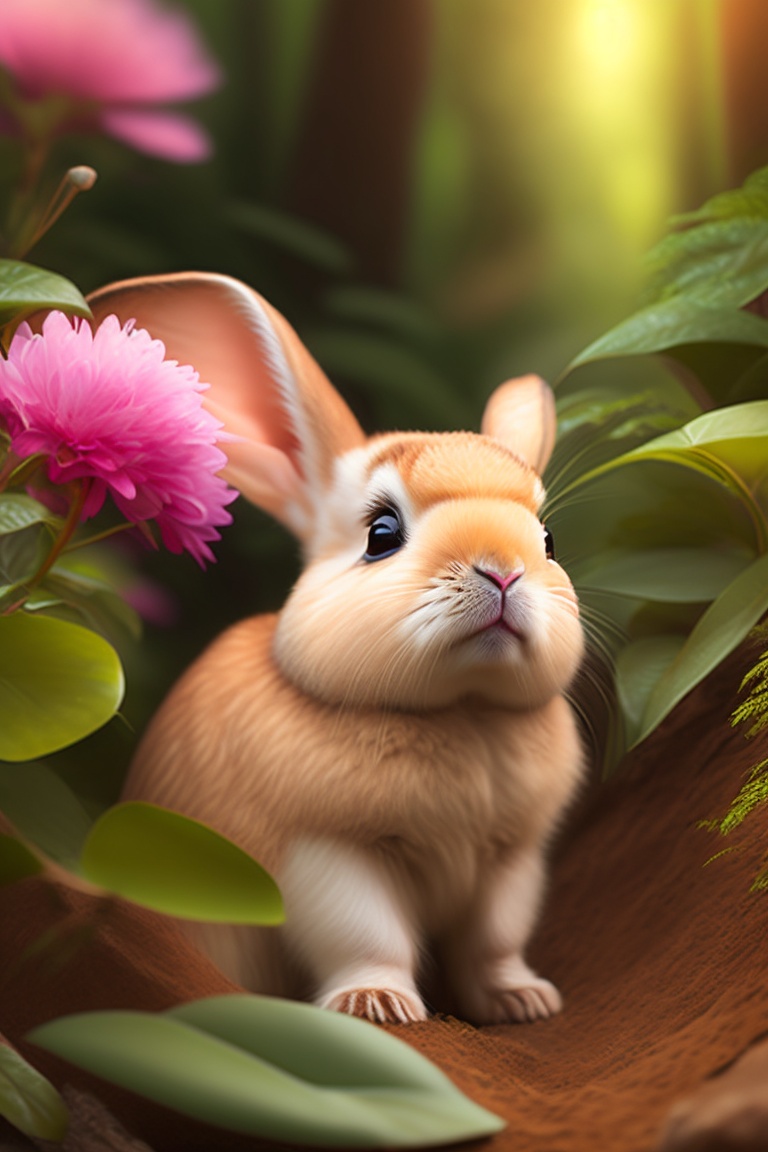 Lexica - Once upon a time, deep in the heart of a lush jungle, there ...