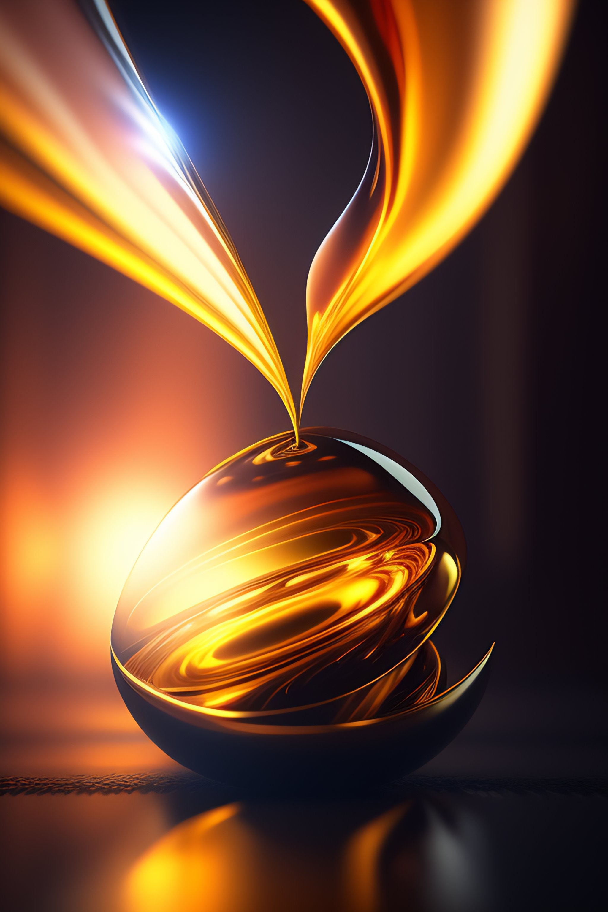 Lexica - Dapplets project logo, light, shadows, rippling reflections ...