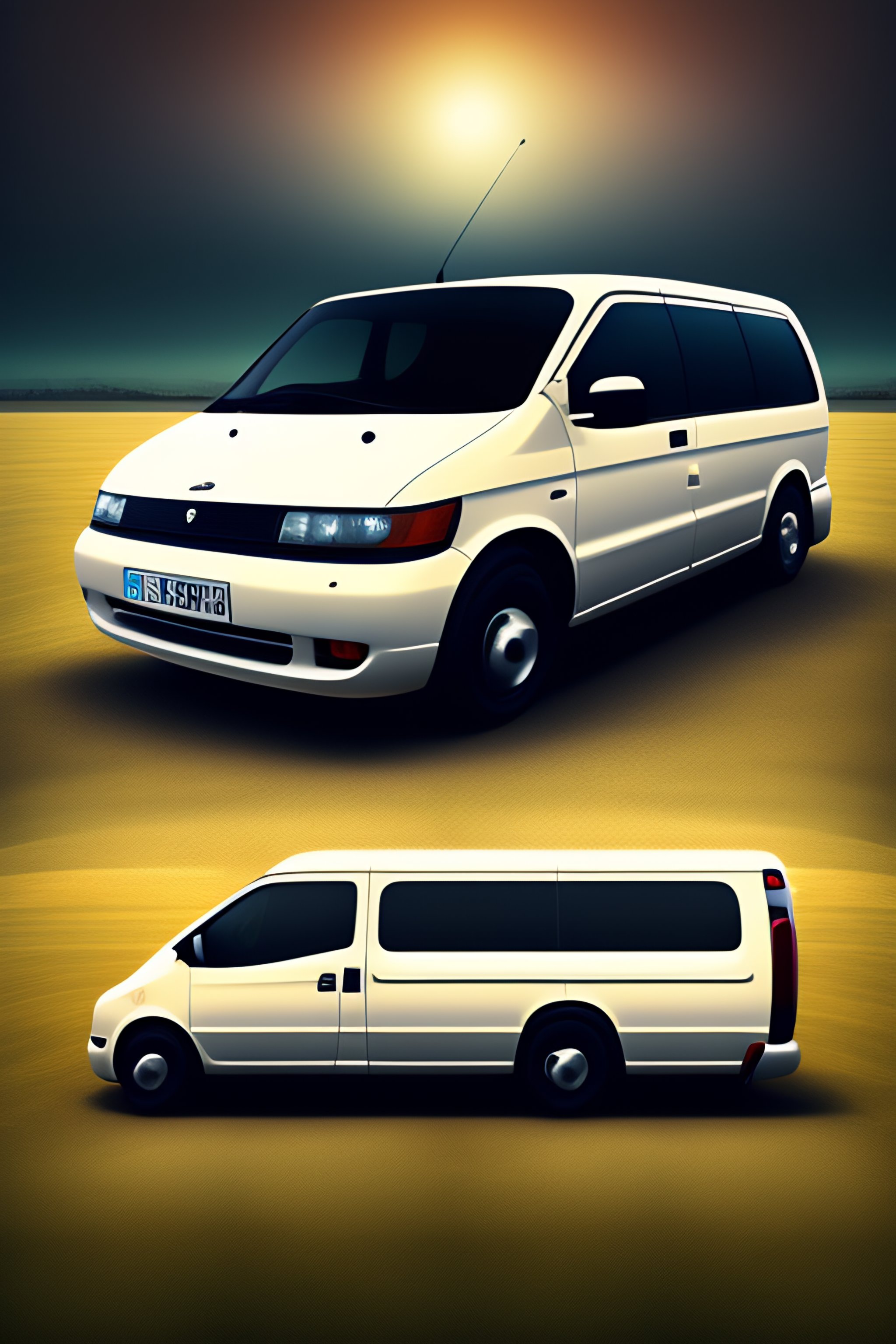 Lexica - Minivan Icon Game background: white