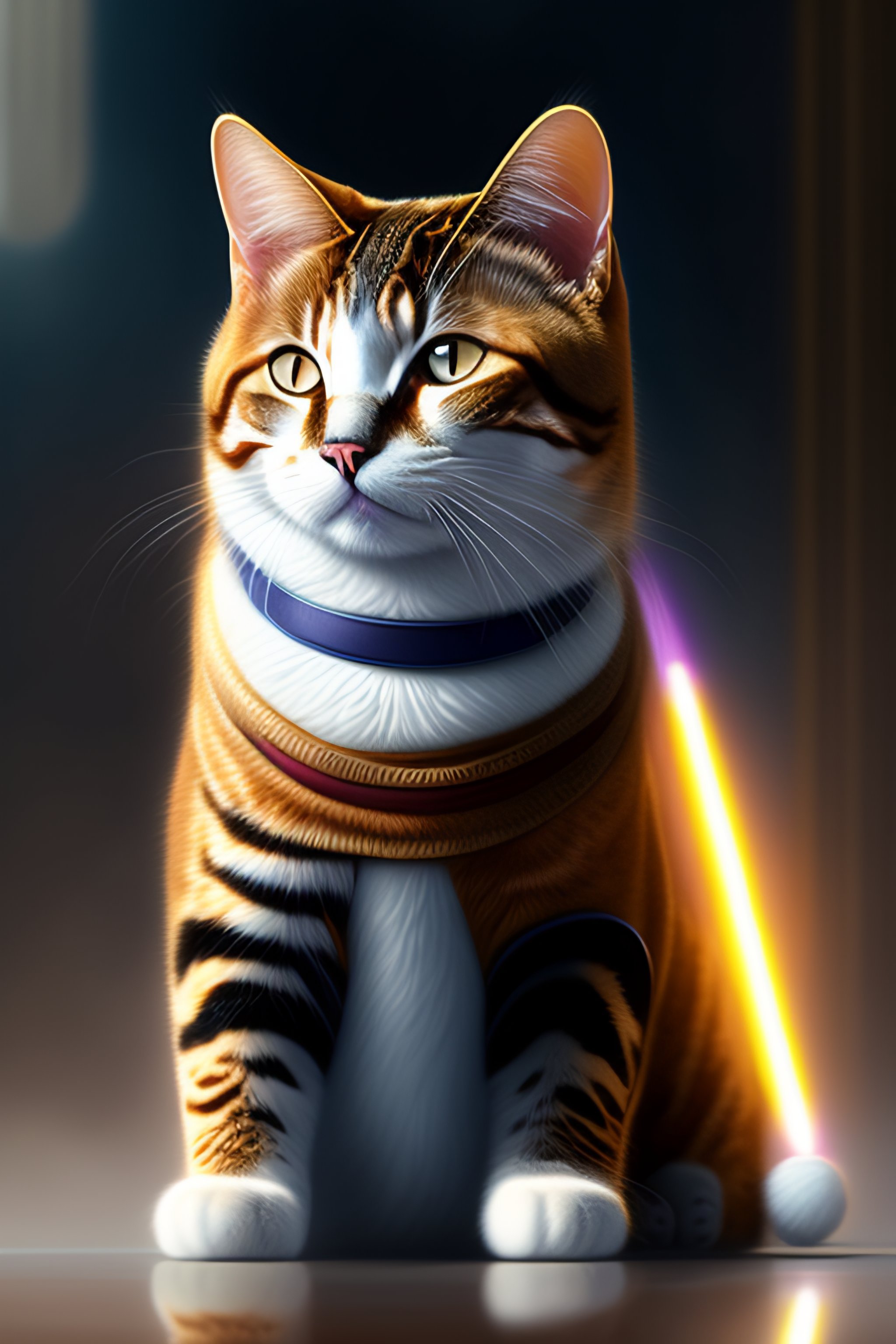 Lexica - Jedi cat doing jedi things