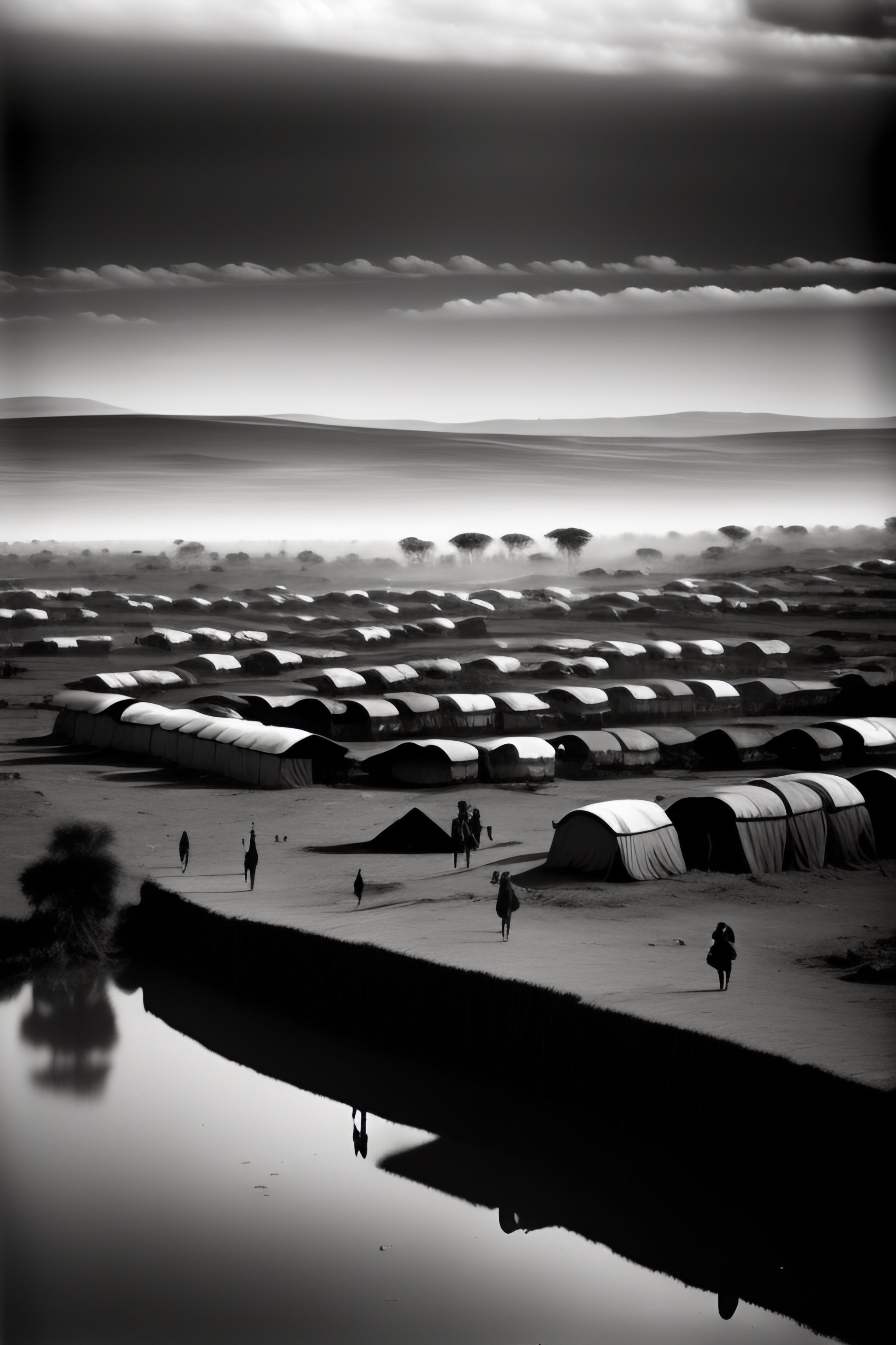 Lexica - The refugee camps of Korem and Bathi in famine stricken ...