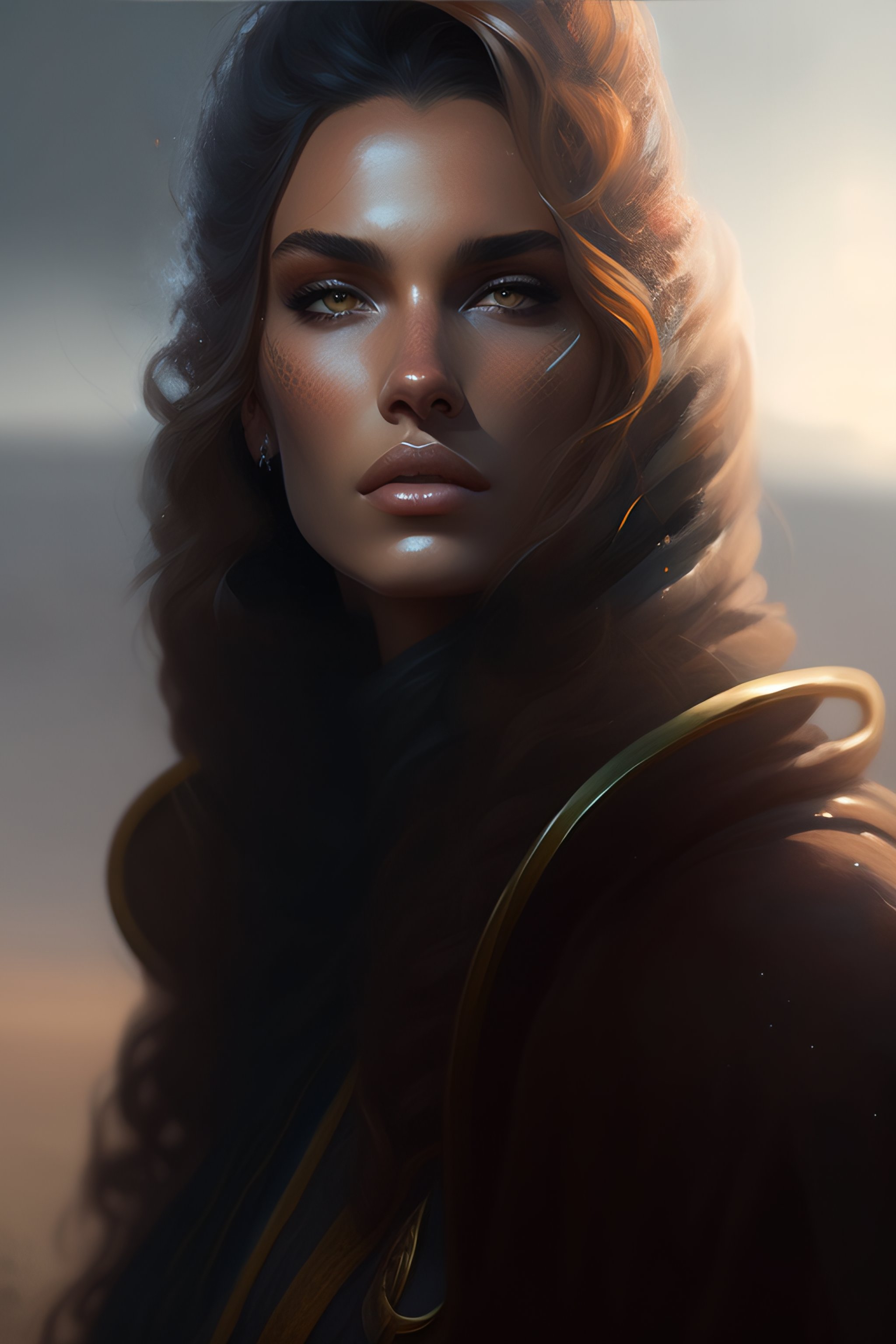 Lexica - A detailed portrait of a snake, by greg rutkowski, digital art ...