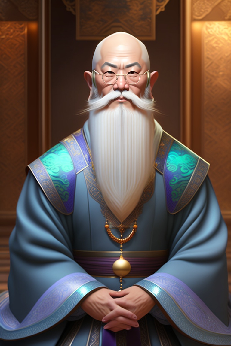 Lexica - Master Wu Shen is a wise and serene Zen master who has ...