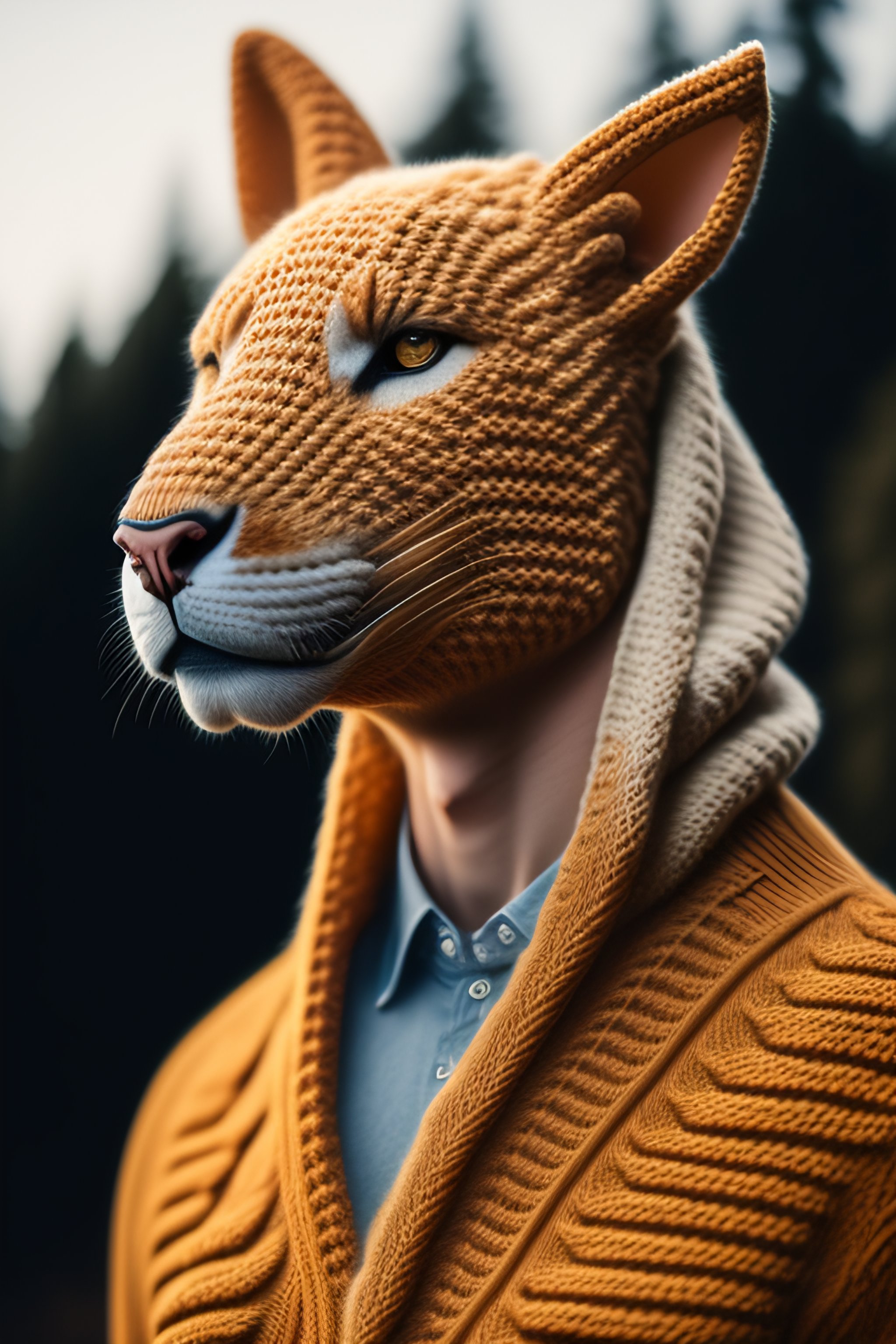 Lexica - Caucasian human dragon knit