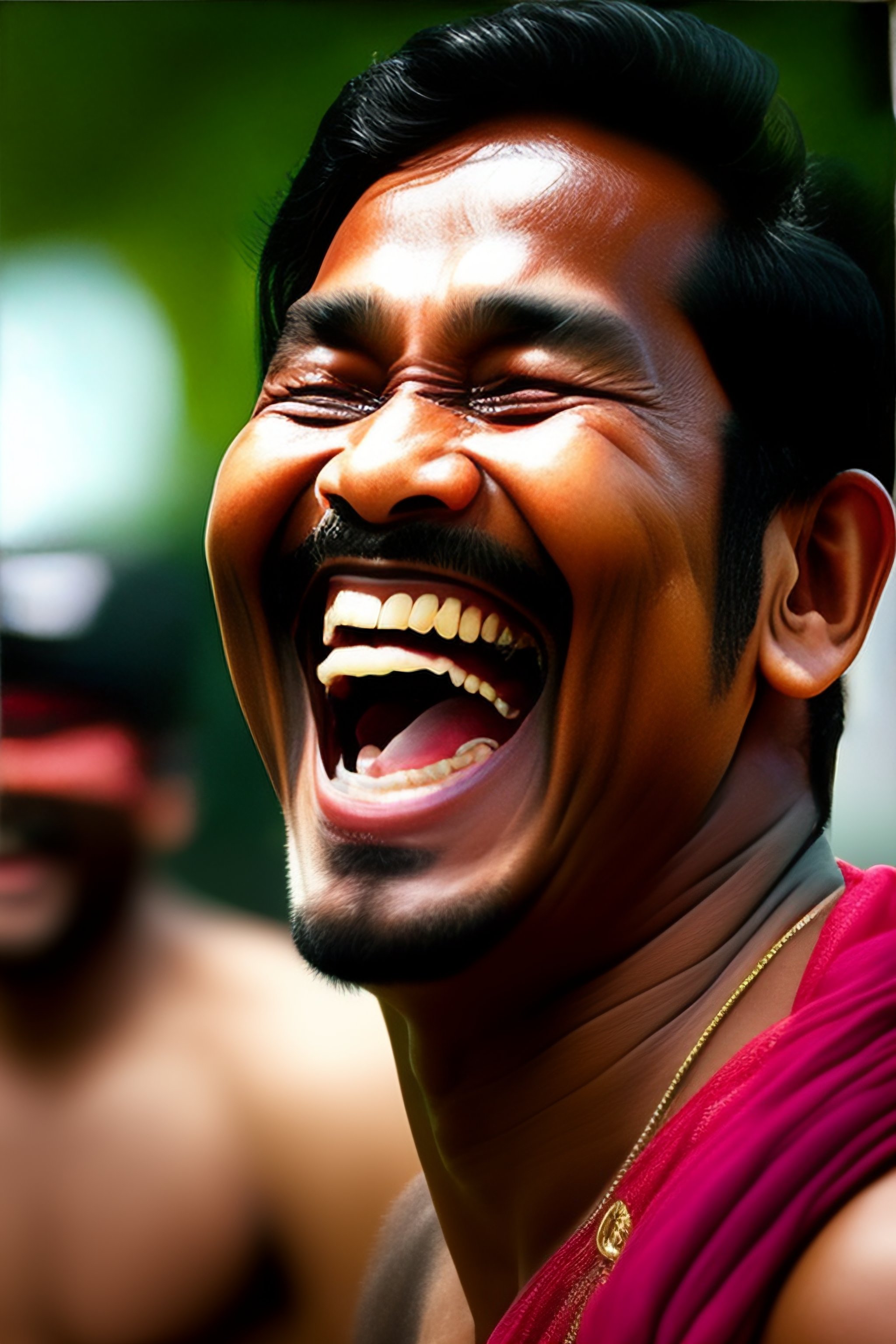 Lexica - Assamese Man laughing