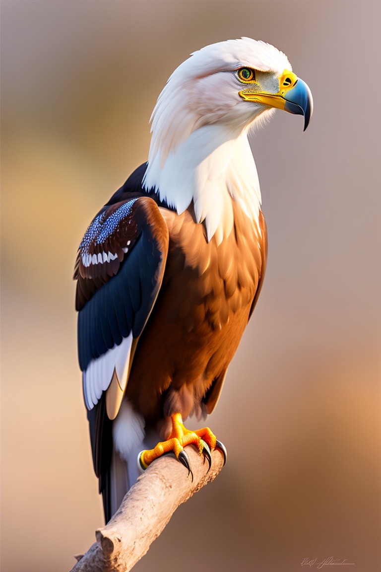 Lexica - Sided face eagle, just one side face, for a painting ...