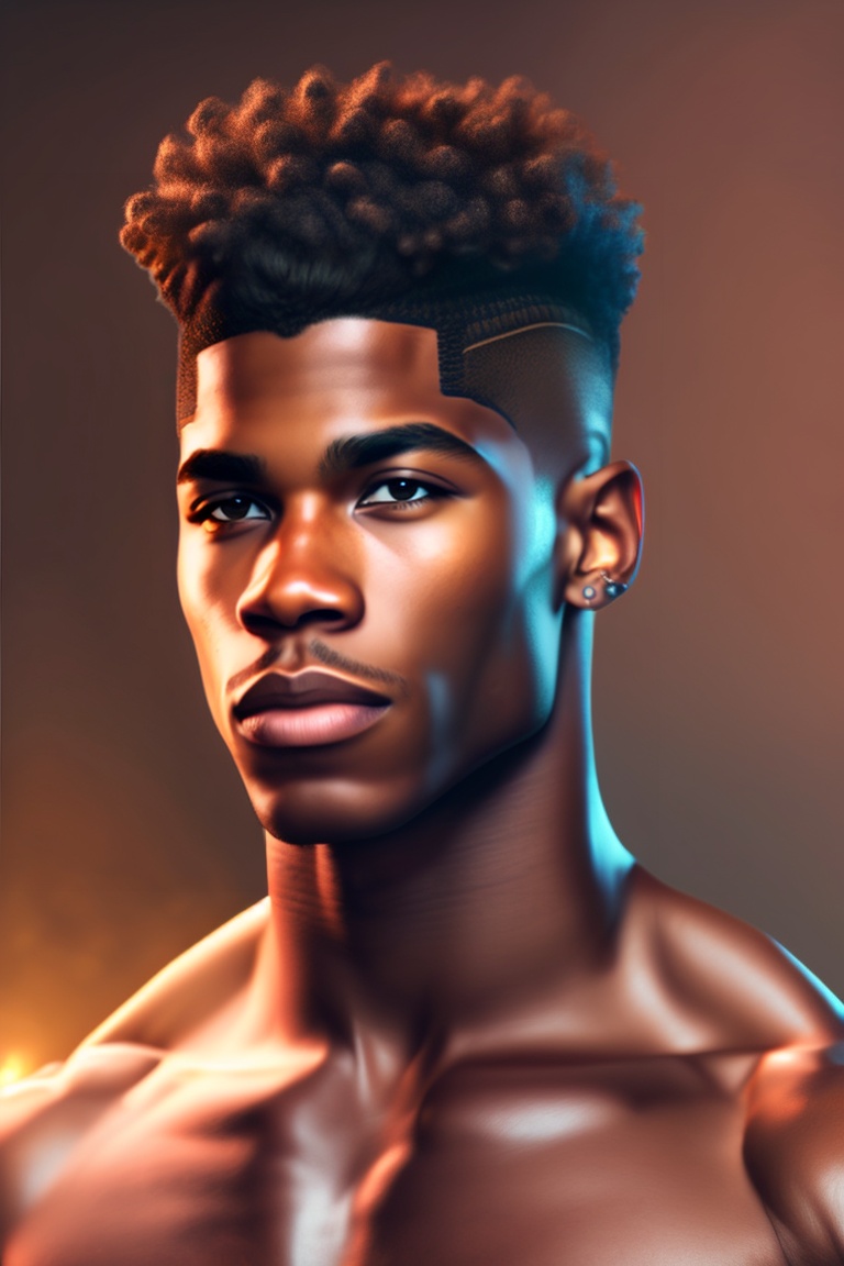 Lexica - Marcus rashford,25yrs old man,muscle man,six packs,stylish hair,4k