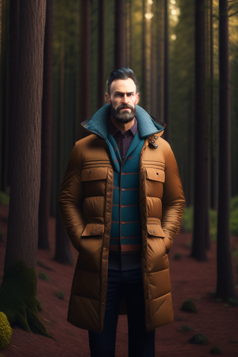 Lexica - A ugly neighbor, 35 years-old man, with an intimidating look ...