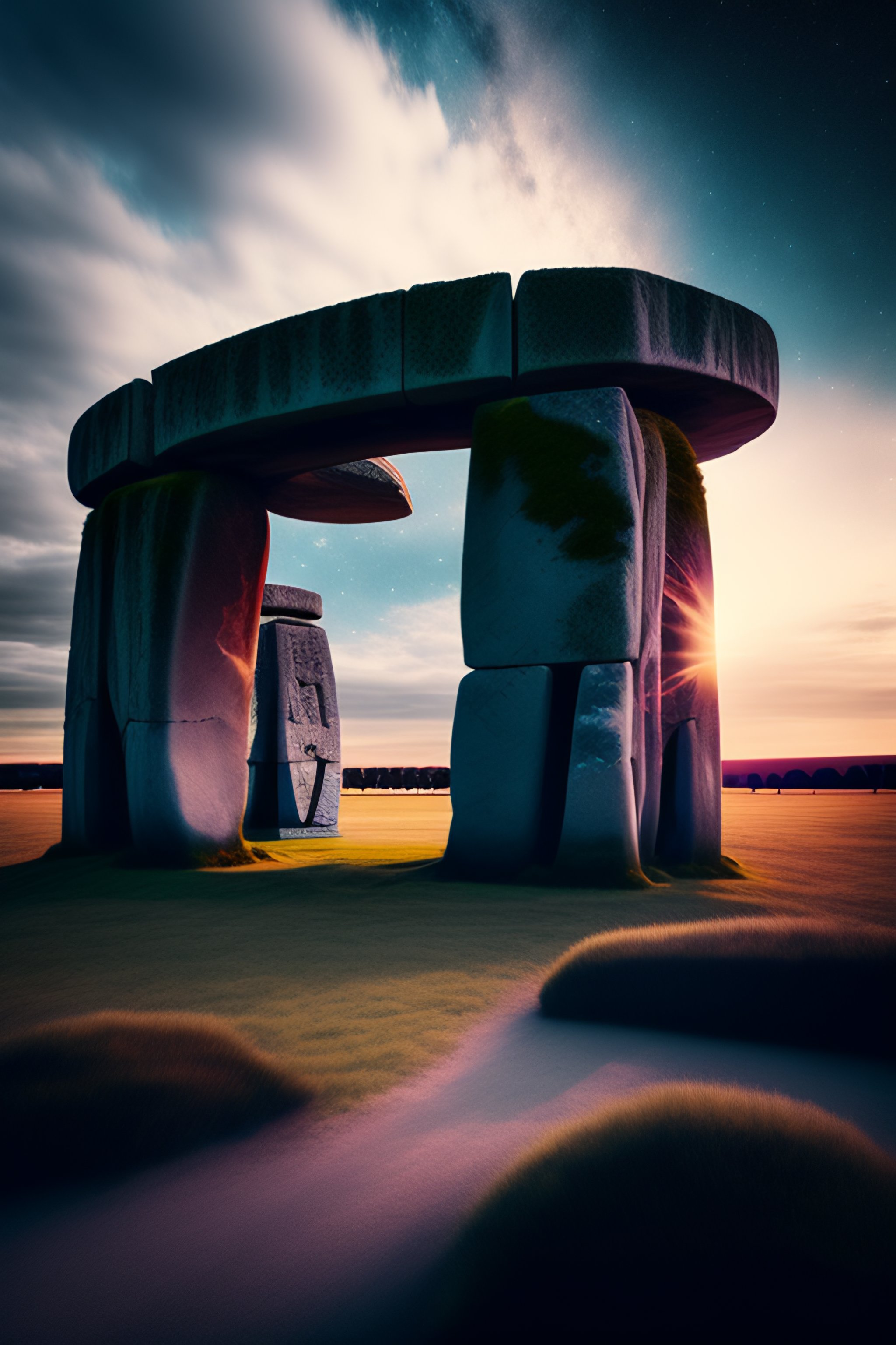 Lexica - Stonehenge, space center, alien, home, structure